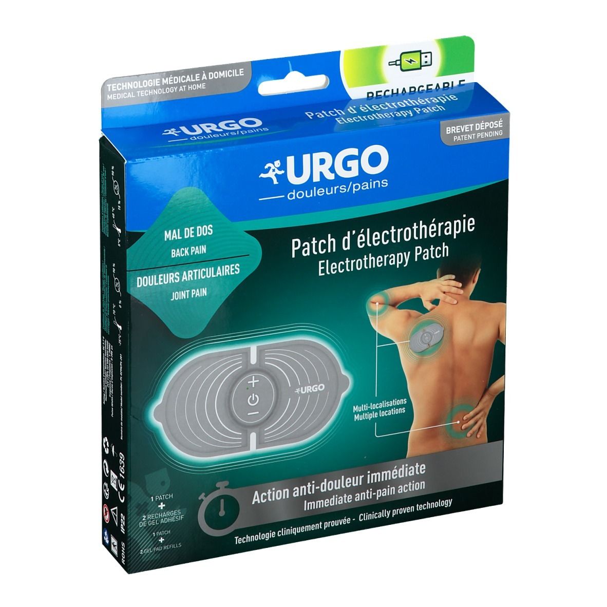 Urgo Patch d’Électrothérapie 1 pc(s) - Farmaline