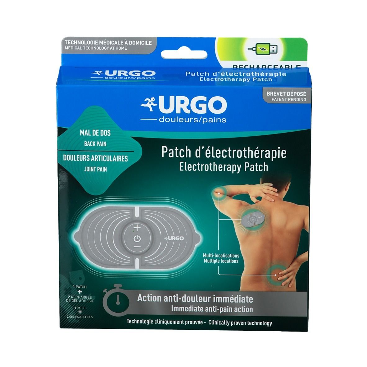 Urgo Patch d’Électrothérapie 1 pc(s) - Farmaline