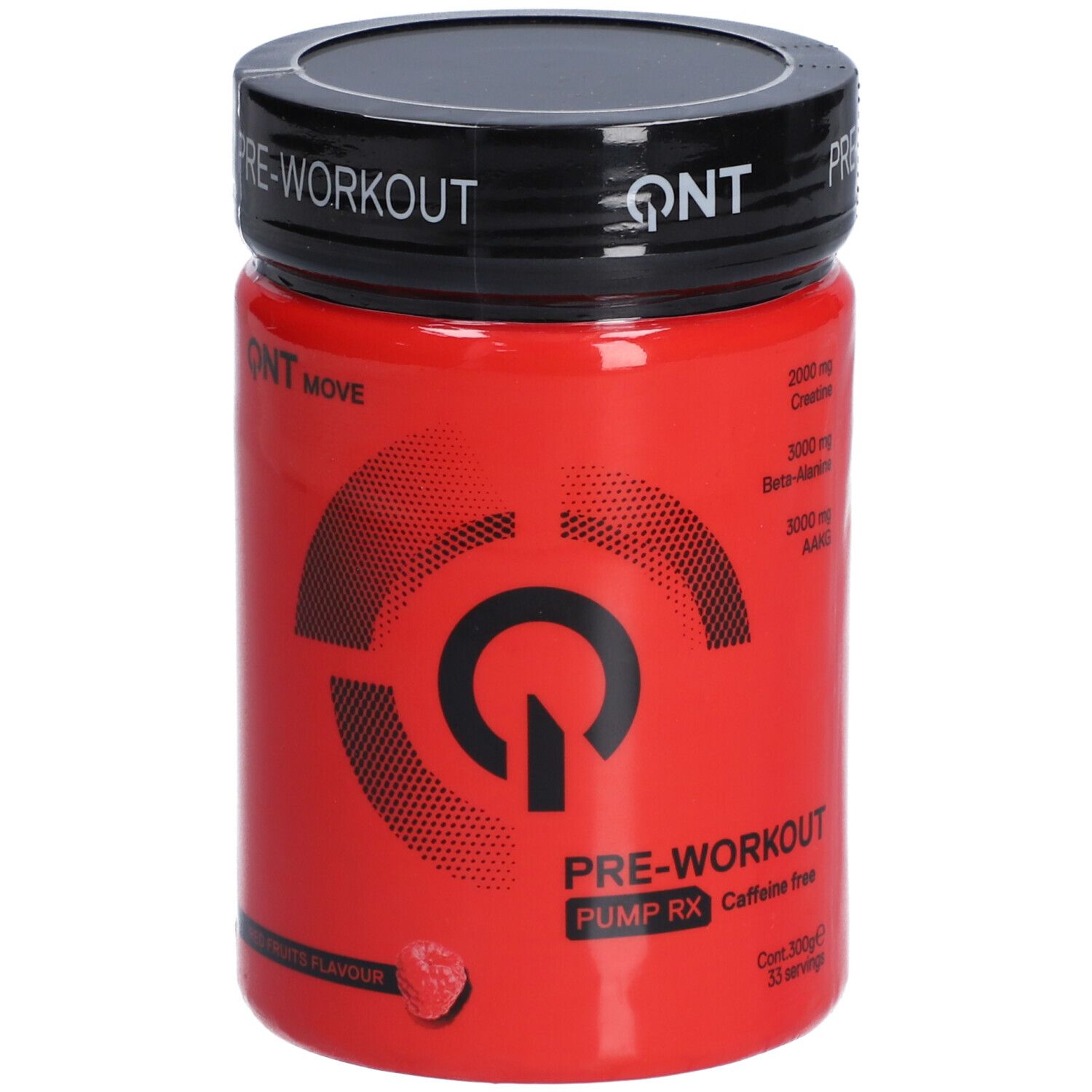 QNT Pre-Workout Fruites Rouges 300 g - Farmaline
