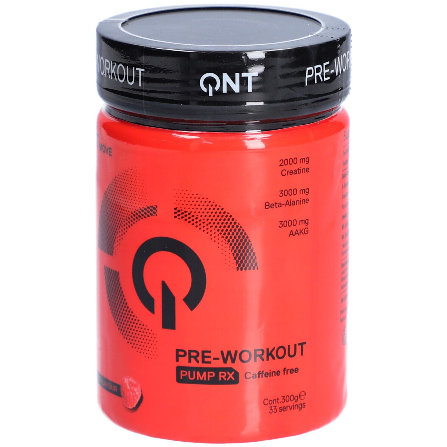 QNT Pre-Workout Fruites Rouges 300 g - Farmaline