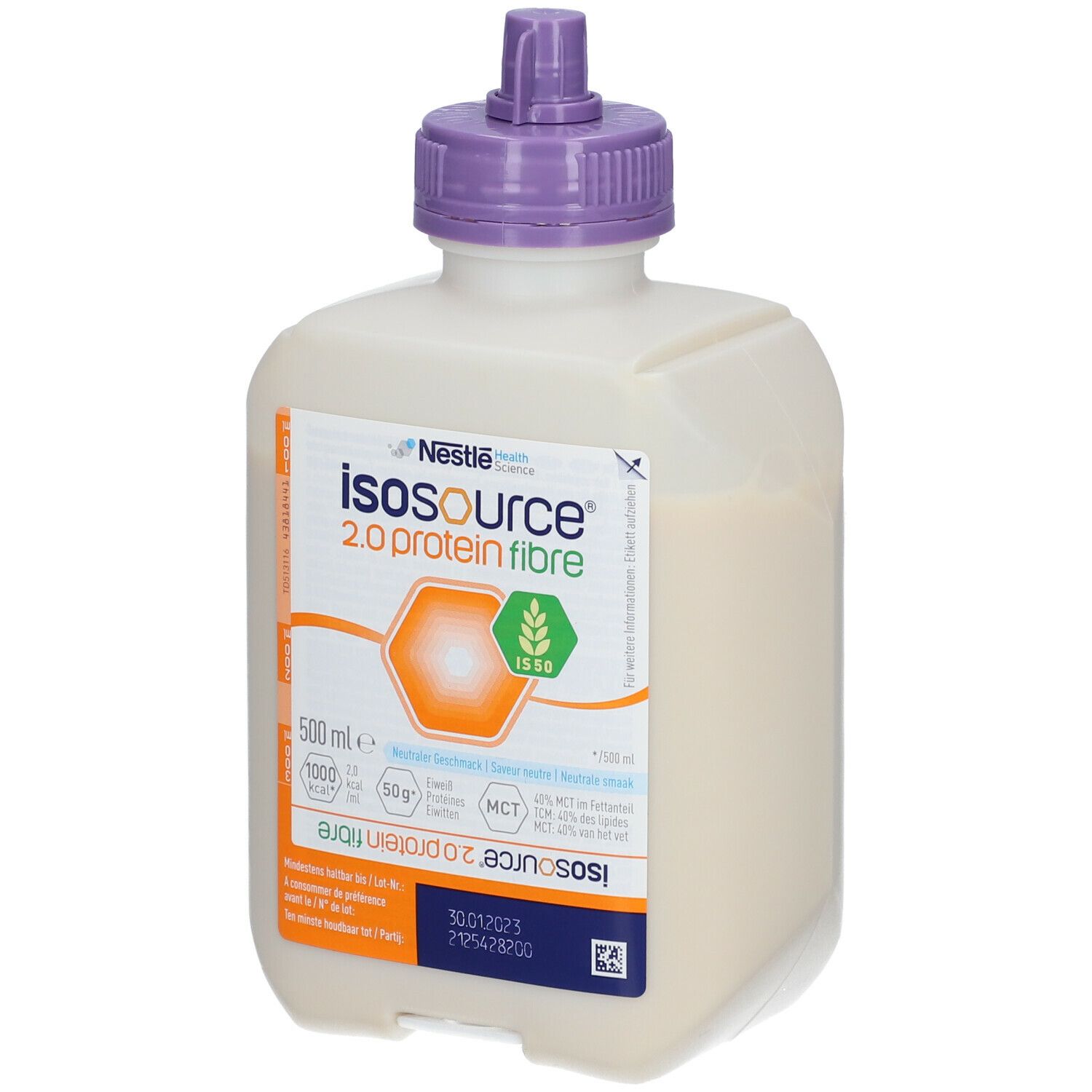 Isosource 2.0 Protein Fibre Smartflex Nieuw Model 500 ml - Farmaline