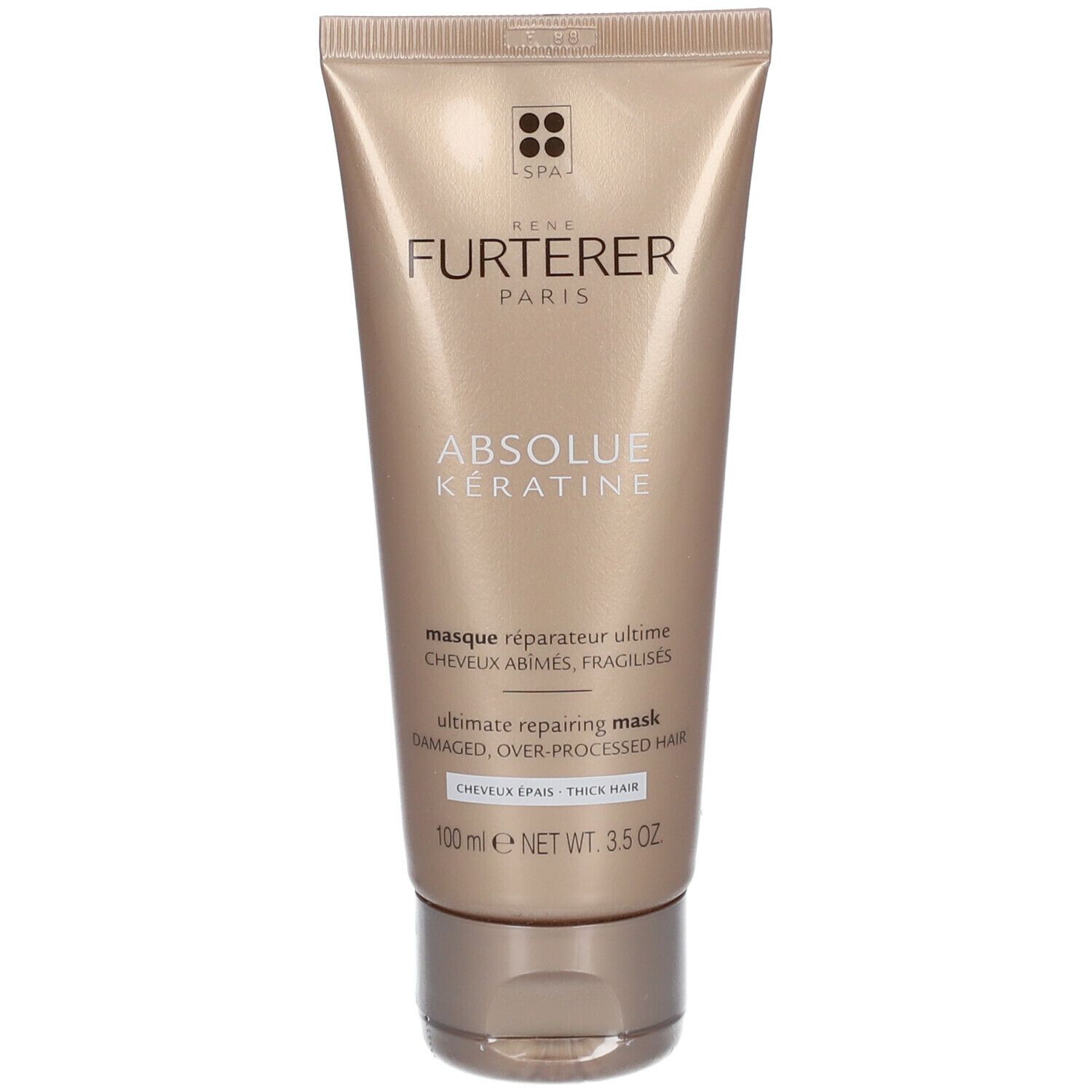 René Furterer Absolue Kératine Ultimate Repairing Mask Thick Hair 100 ...