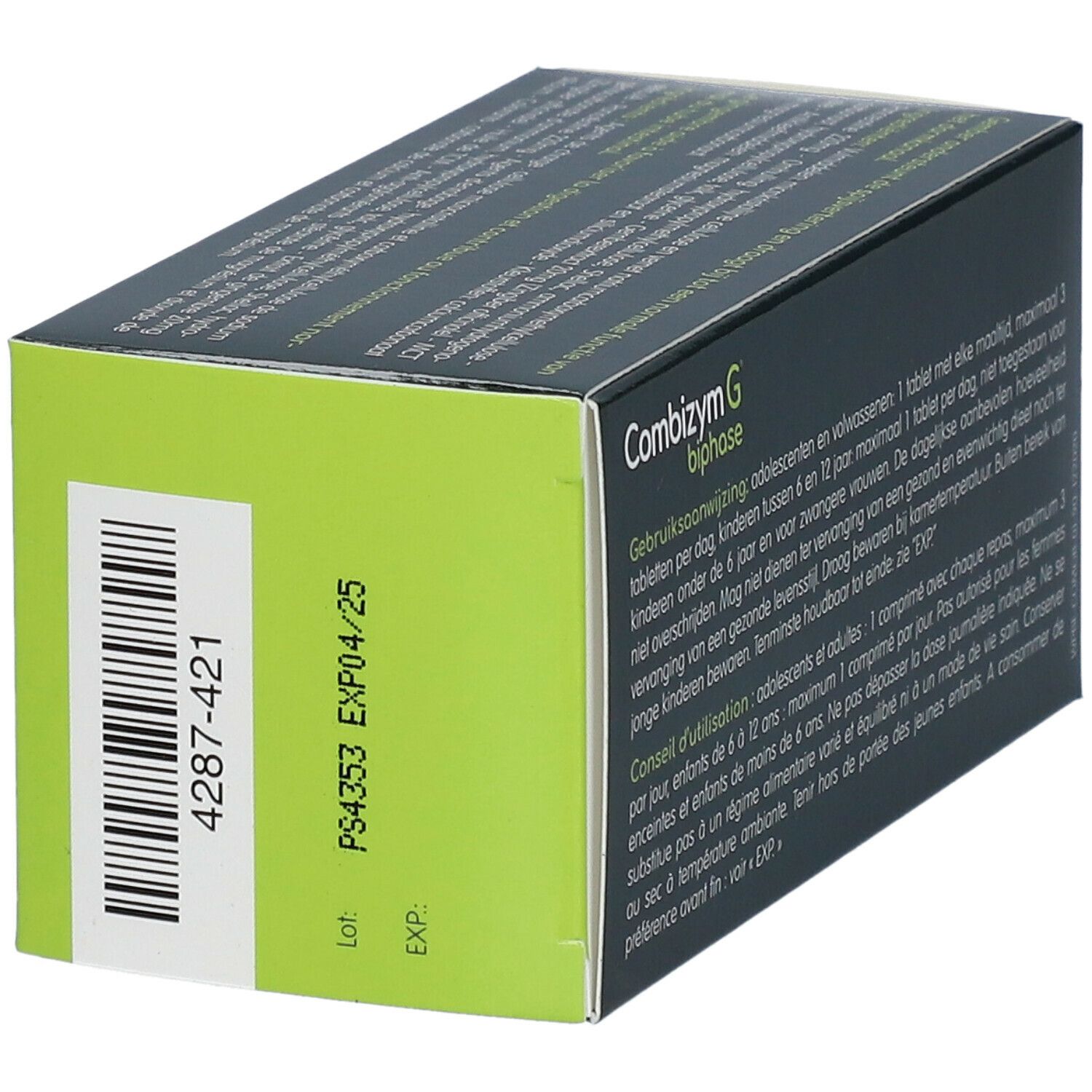 Combizym G Biphase Estomac Lourd & Digestion 90 pc(s) - Farmaline