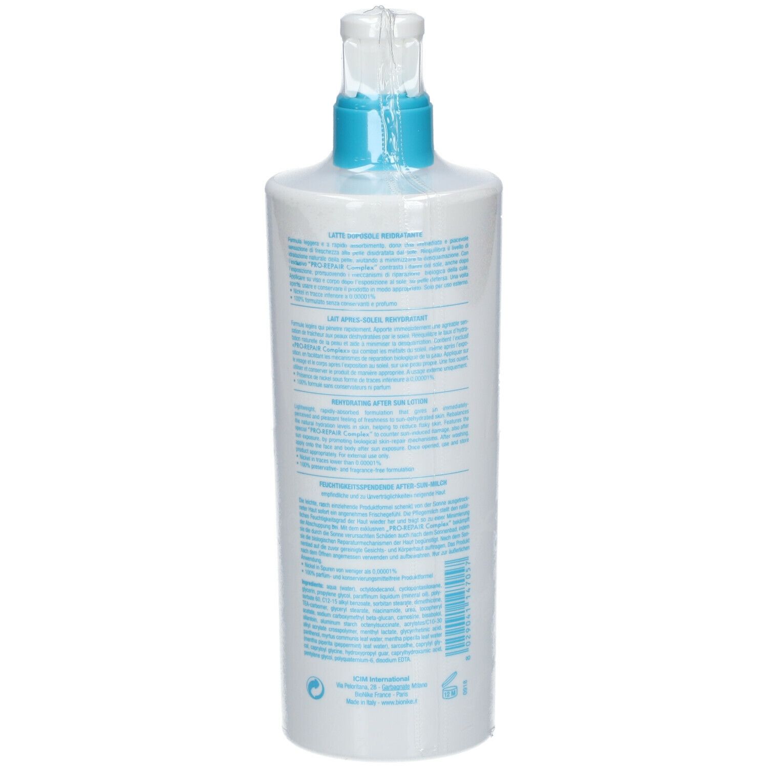 BioNike Defence Sun After Sun Lotion 400 ml - Farmaline