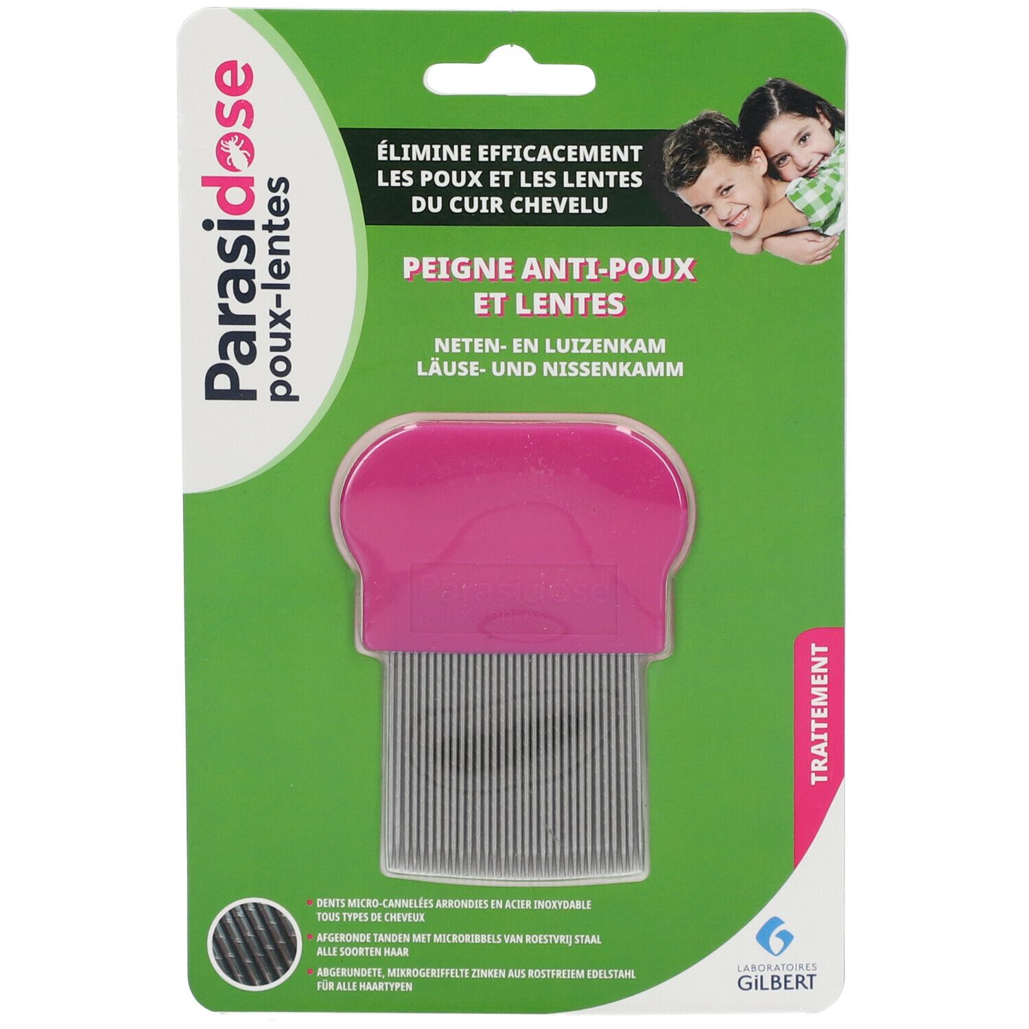 Parasidose Luizen + Netenkam 1 St - Farmaline