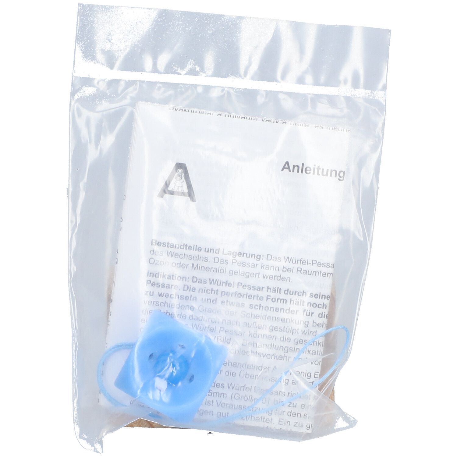 Dr Arabin Pessarium Blokje Geperforeerd met Knoopje 1 - 29 mm 1 St ...