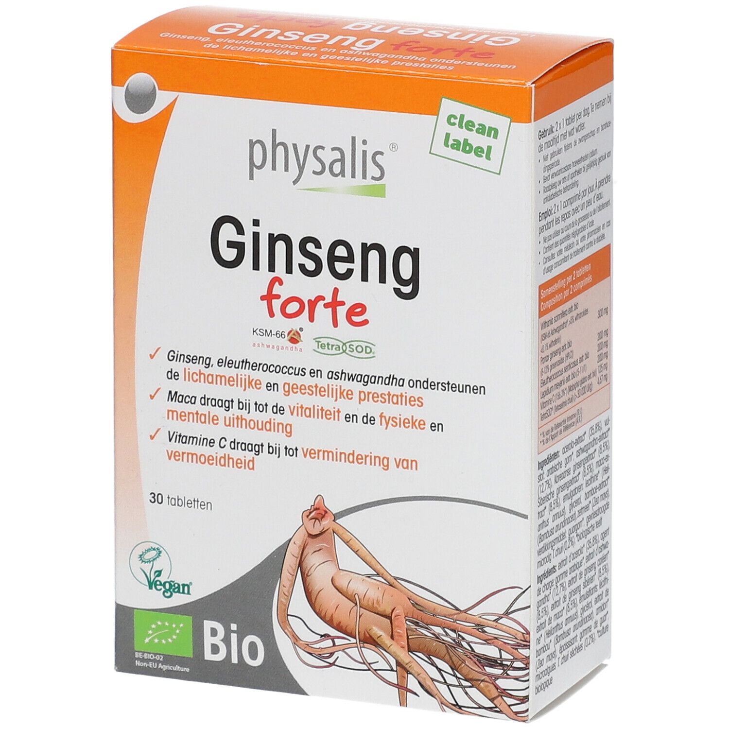Physalis® Ginseng Forte Bio 30 St - Farmaline