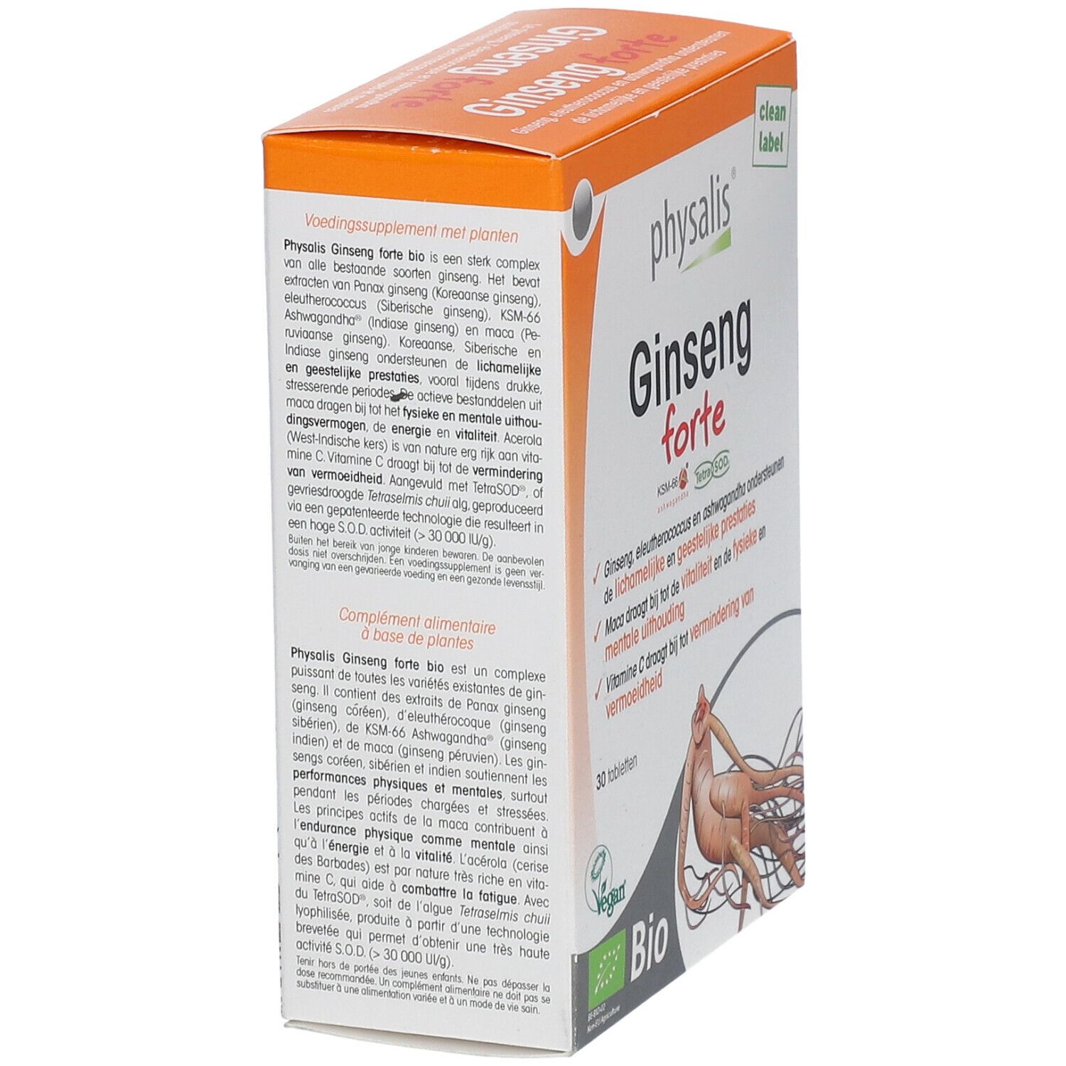 Physalis® Ginseng Forte Bio 30 St - Farmaline