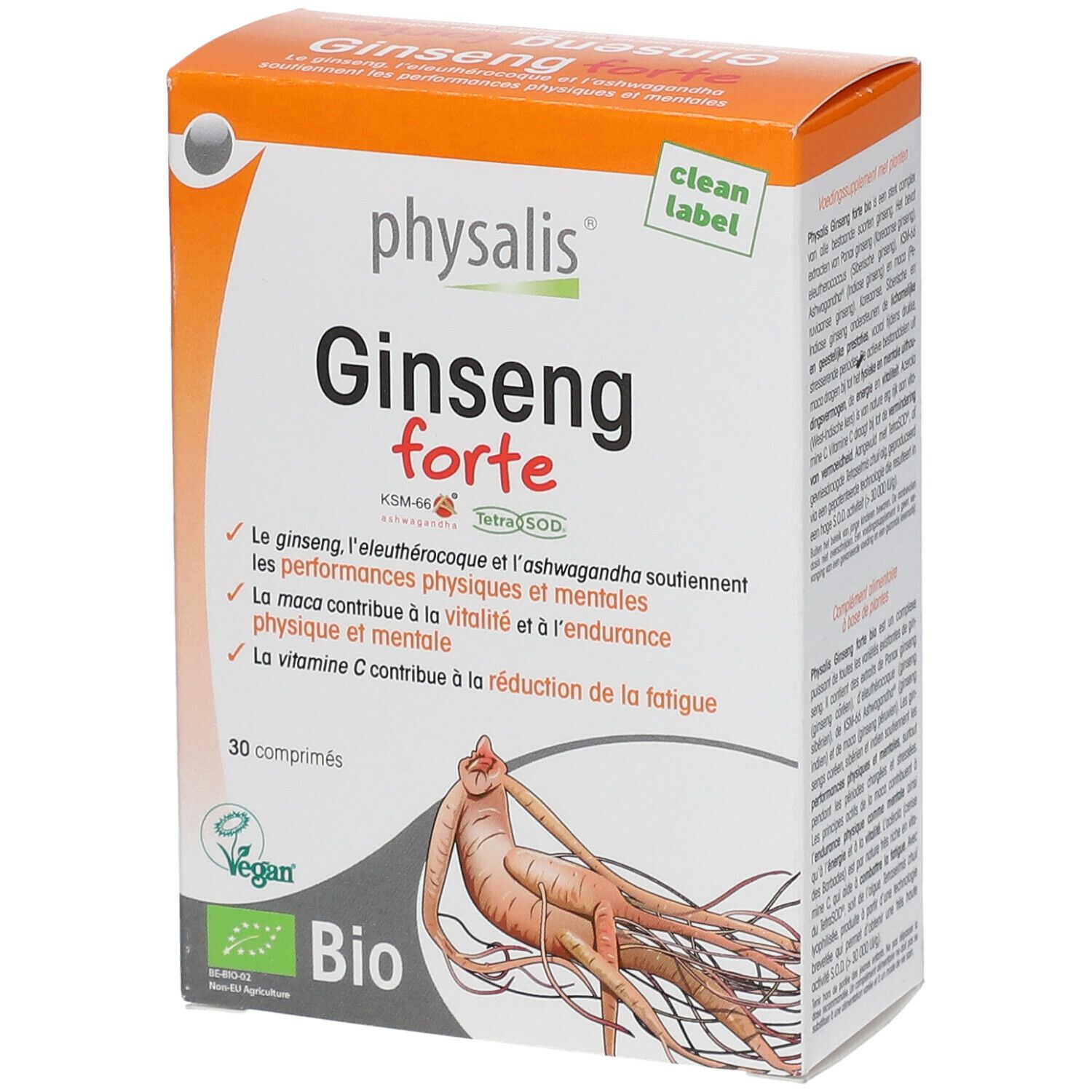 Physalis® Ginseng Forte Bio 30 St - Farmaline