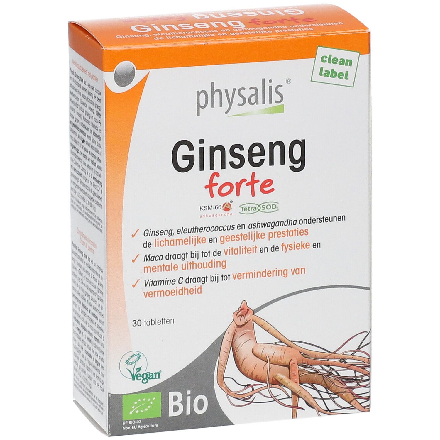 Physalis® Ginseng Forte Bio 30 St - Farmaline