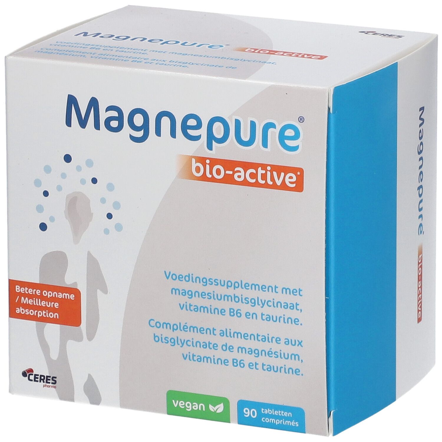 MagnePure Bio-Active 90 St - Farmaline