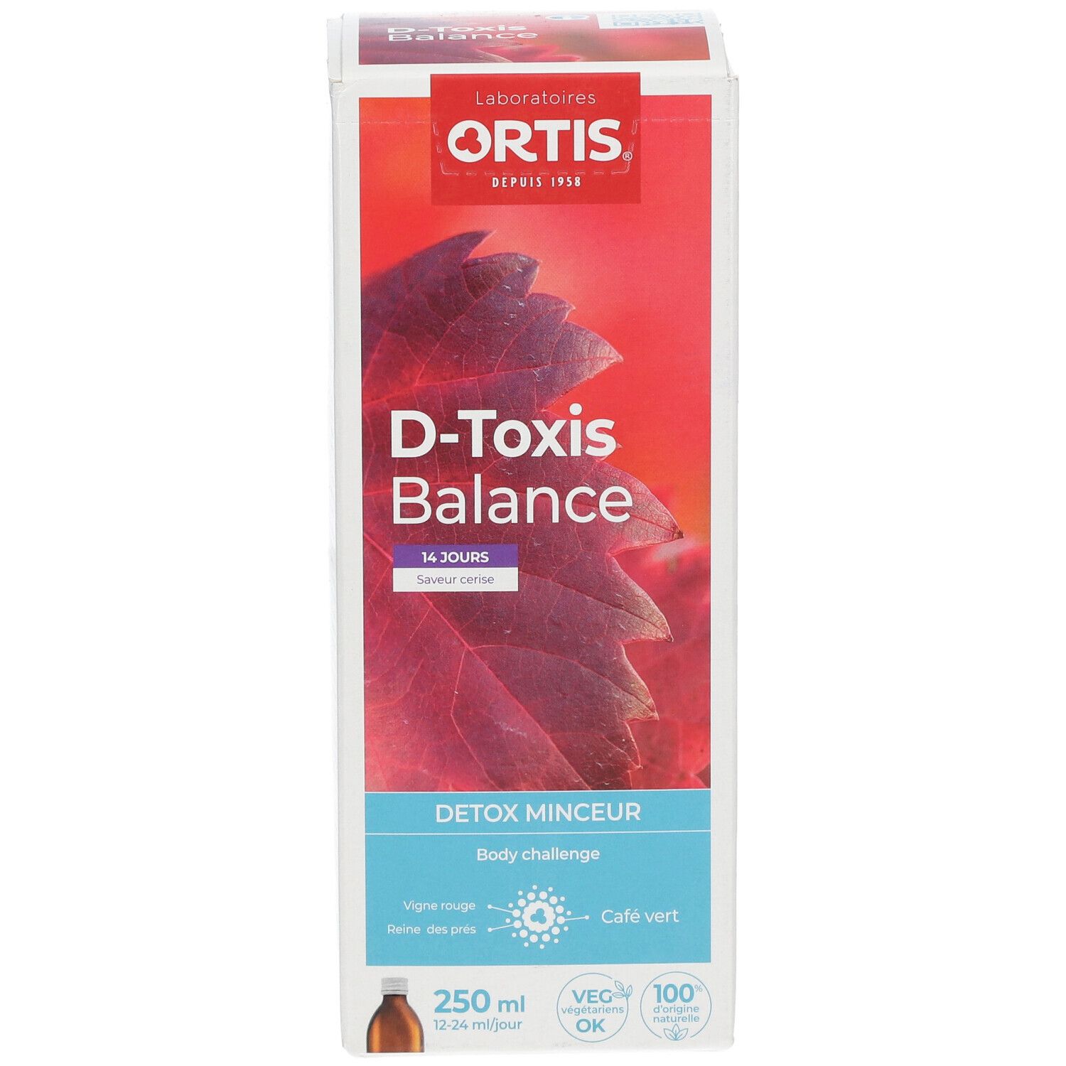 Ortis® D-Toxis Balance 250 ml - Farmaline