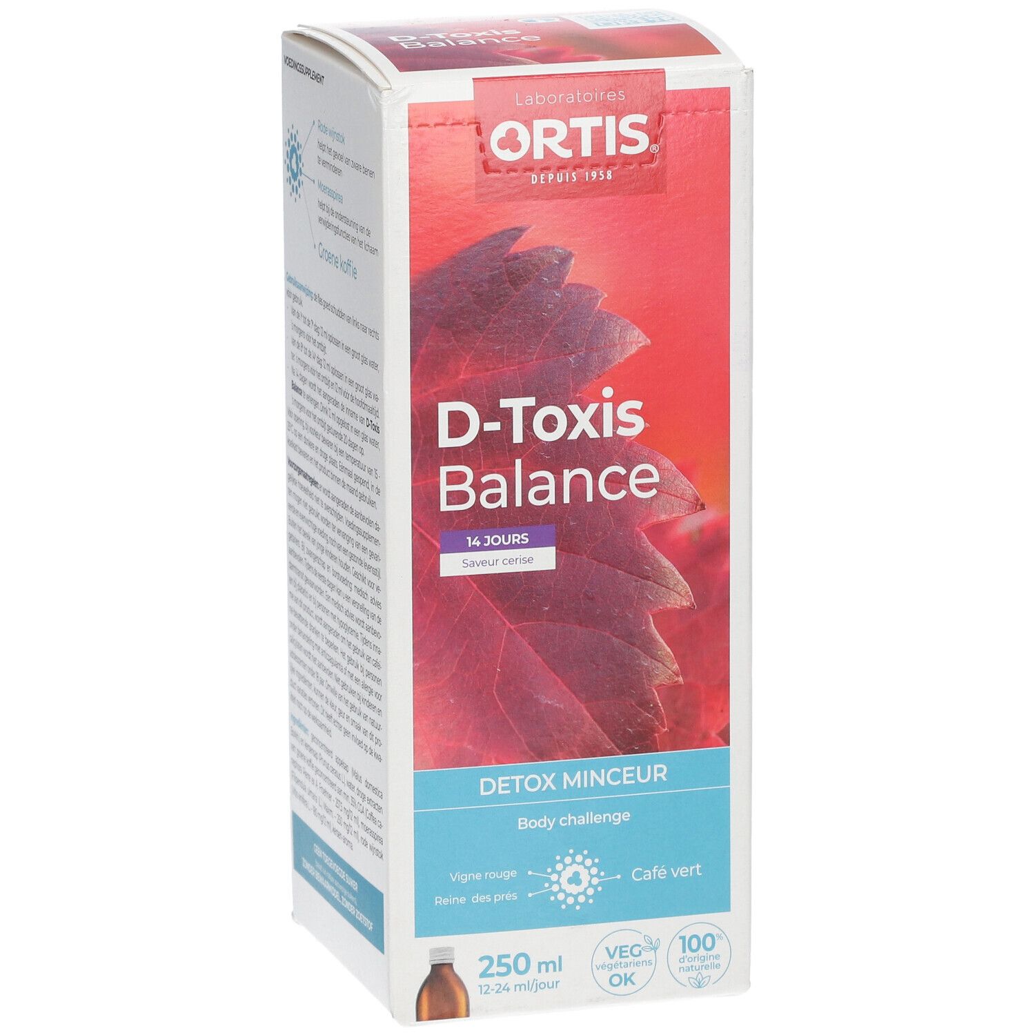 Ortis® D-Toxis Balance 250 ml - Farmaline