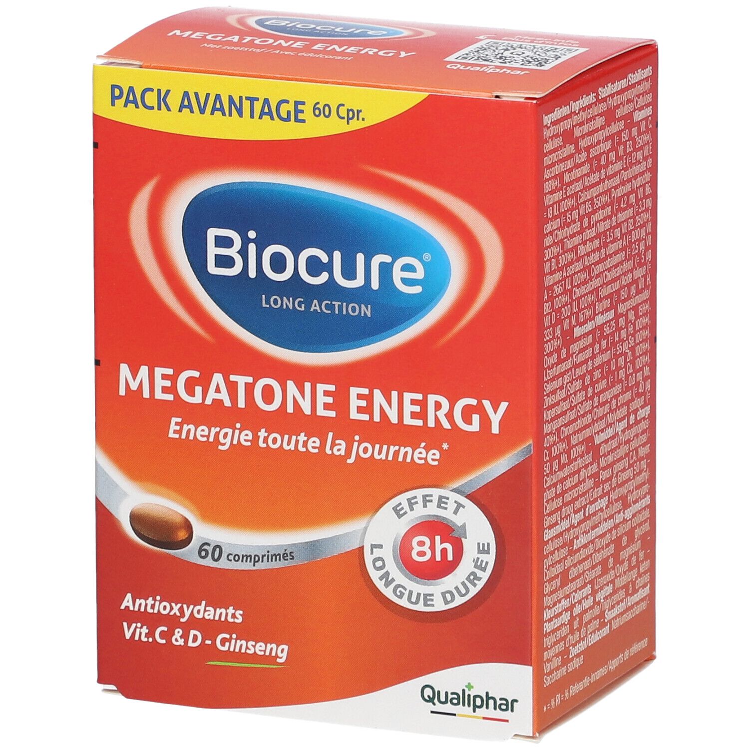 Biocure® Megatone Energie 60 St - Farmaline