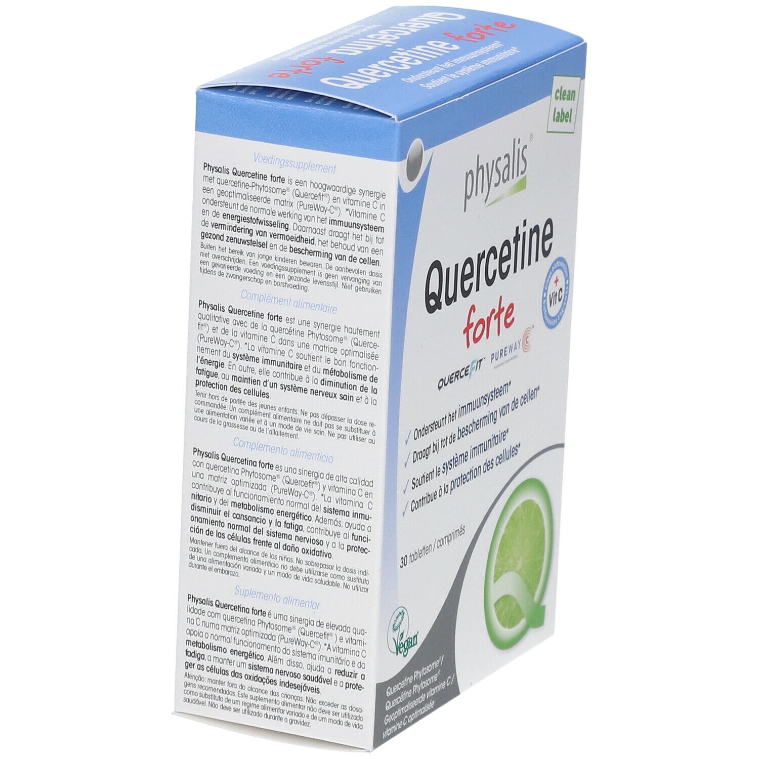 Physalis® Quercetine Forte Bio 30 St - Farmaline