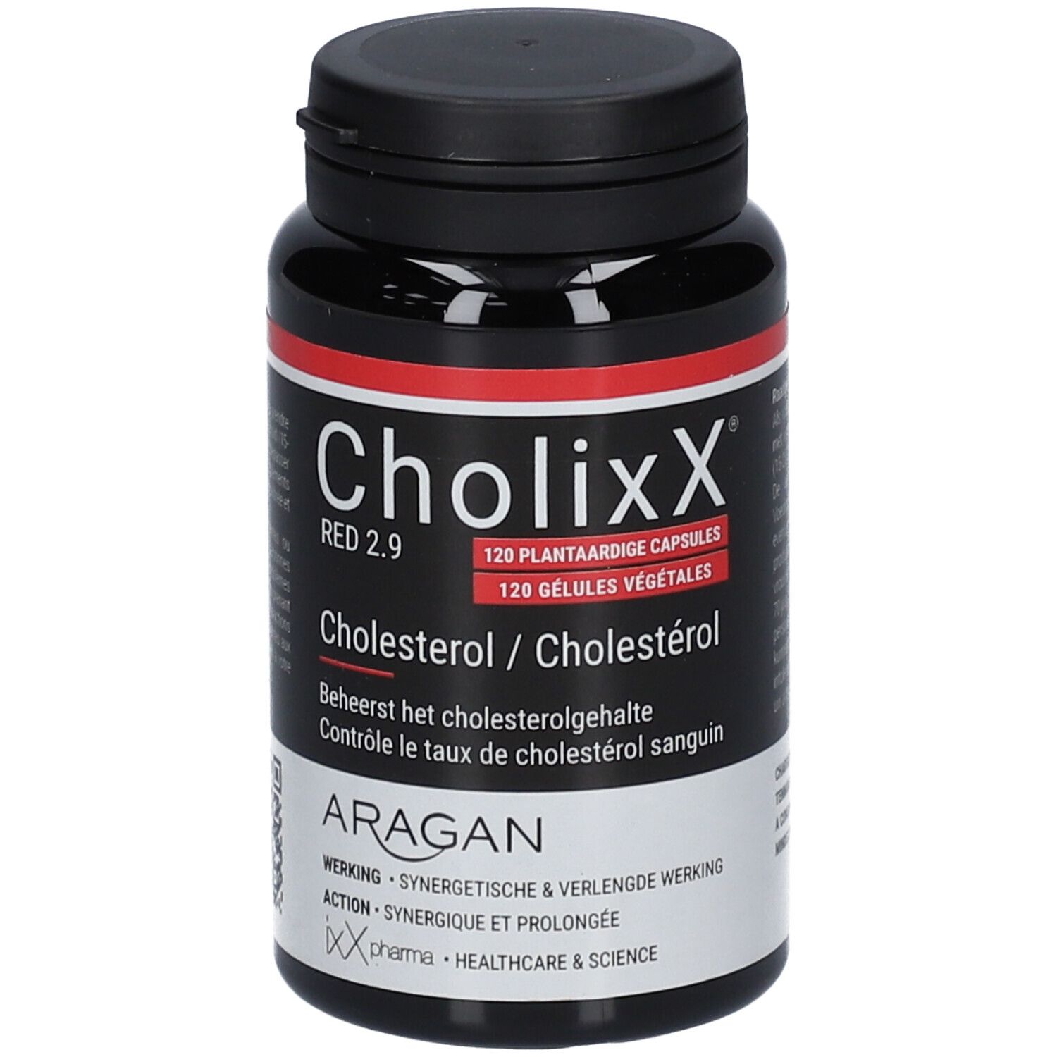 CholixX Red 2.9 Rode Gist Rijst 120 St - Farmaline