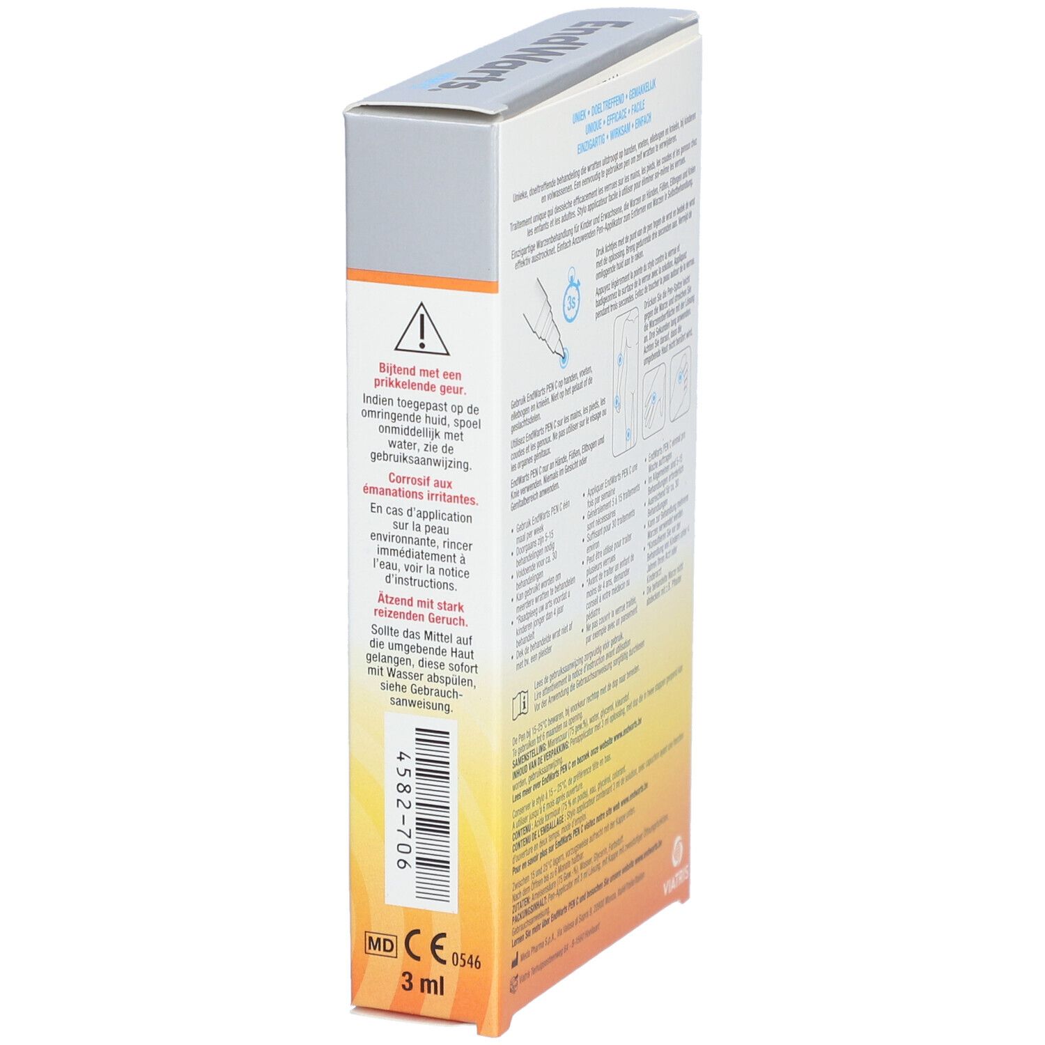 EndWarts® Pen C Behandeling van Wratten op Handen en Voeten 3 ml ...