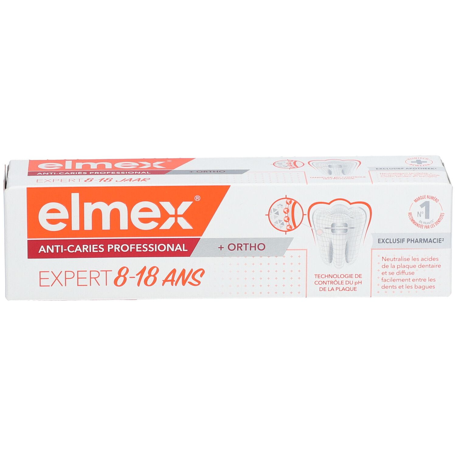 elmex® Anti-Caries Professional Orthodontie Tandpasta 75 ml - Farmaline