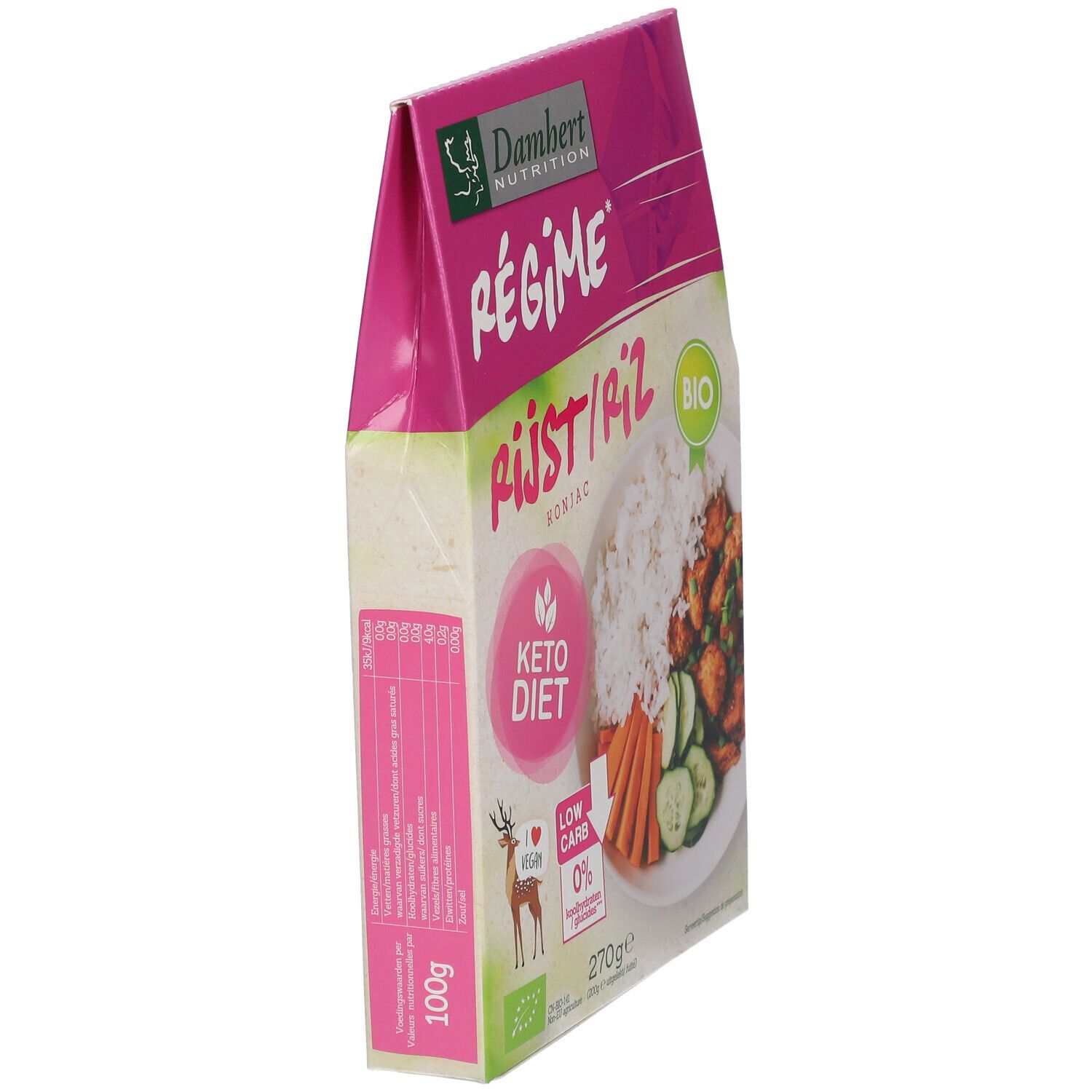 Damhert Régime Rijst 270 g - Farmaline