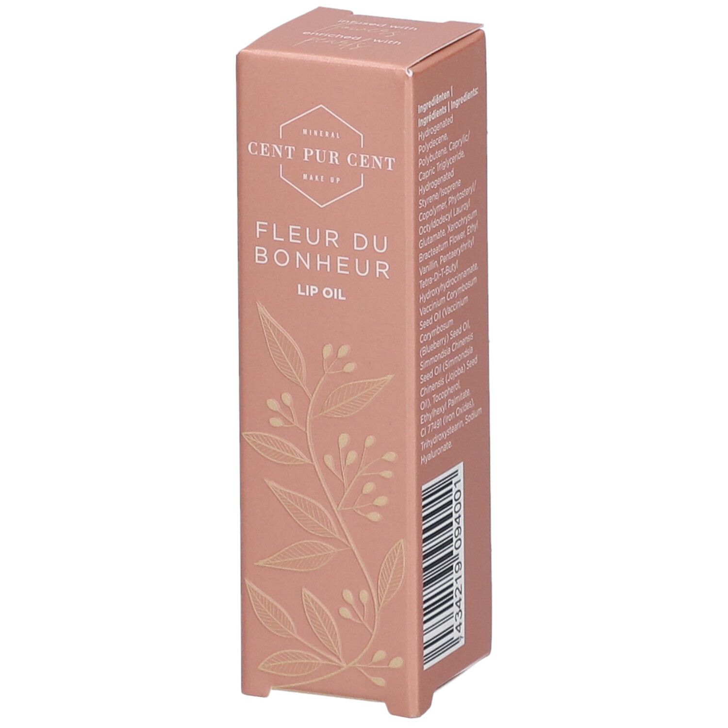 Cent Pur Cent Fleur du Bonheur Lip Oil Camille 1 St - Farmaline