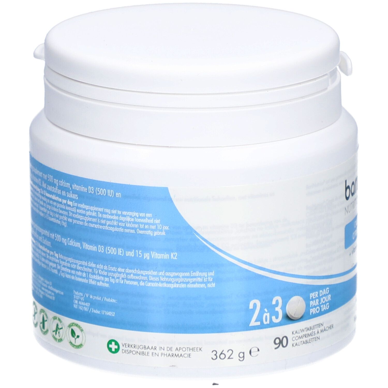 BariNutrics® Citrate de Calcium Cerise 90 pc(s) - Farmaline