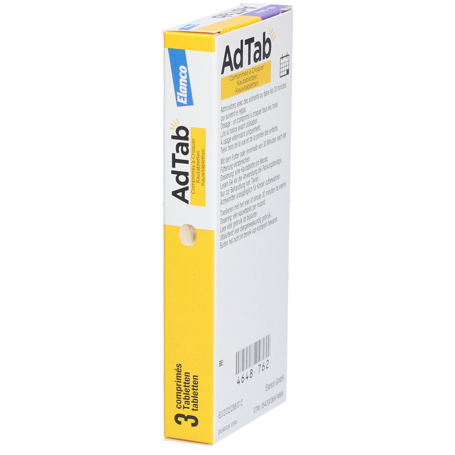 AdTab Kat 0 5 Kg 2 Kg 3 St Farmaline