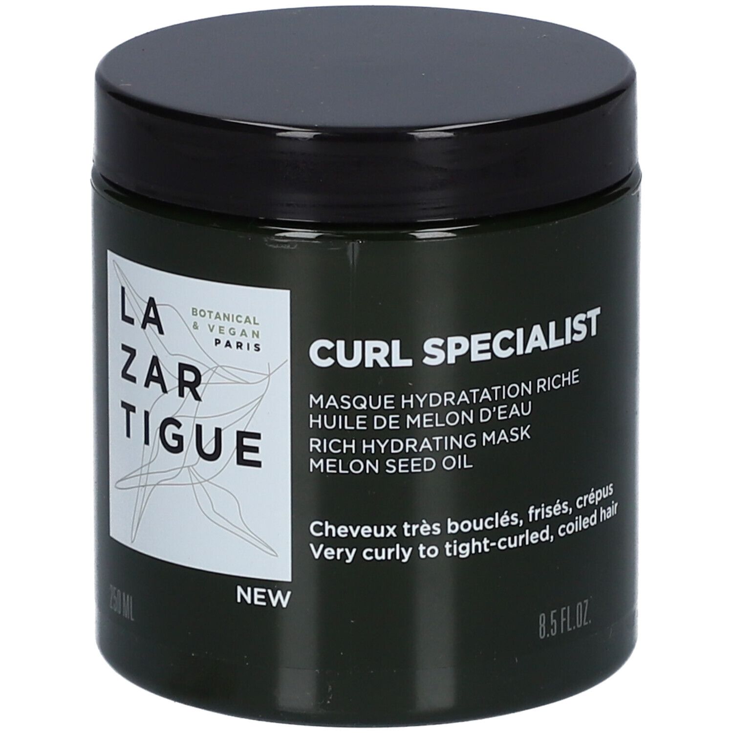 Lazartigue Curl Specialist Rich Hydrating Mask Melon Seed Oil 250 ml ...