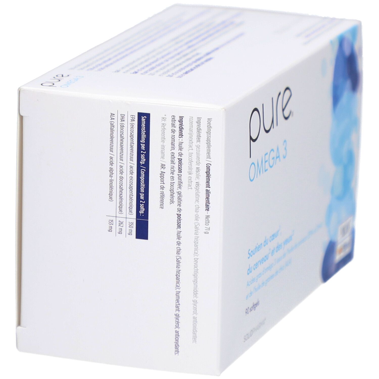 Pure® Omega 3 90 St - farmaline.be