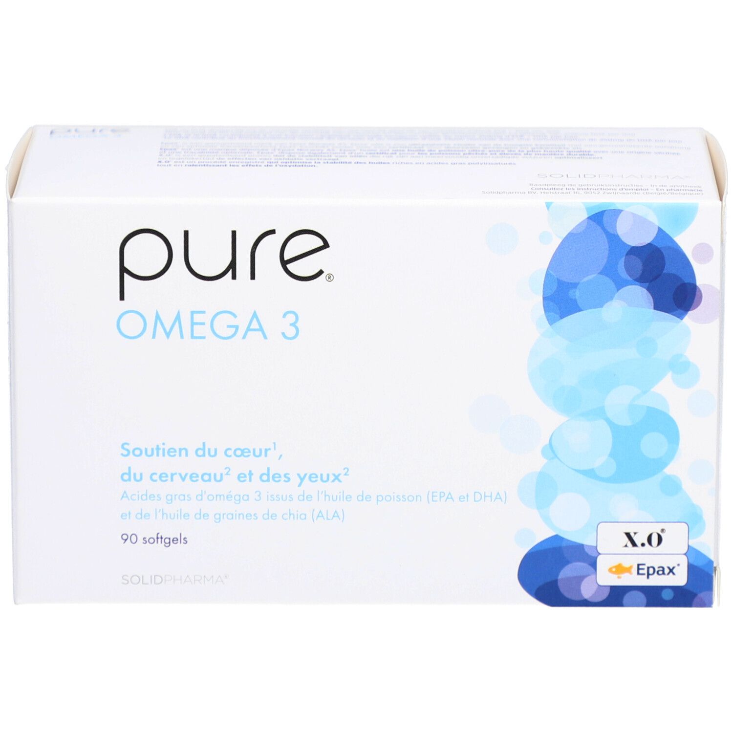 Pure® Omega 3 90 St - farmaline.be