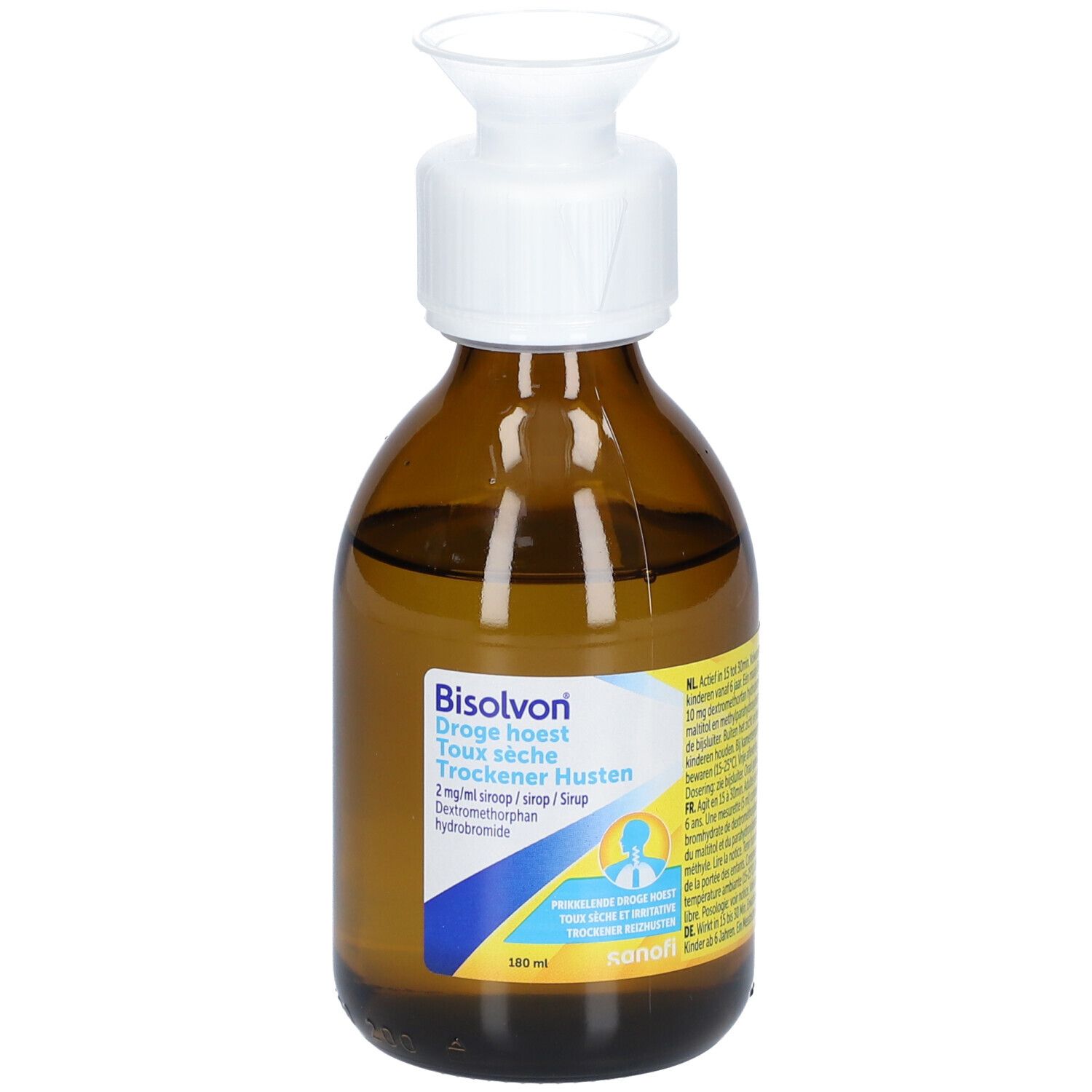 Bisolvon® Toux Sèche 2 mg/ml Sirop 180 ml - Farmaline
