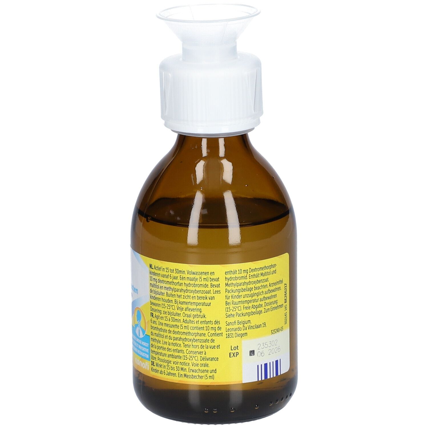 Bisolvon® Toux Sèche 2 mg/ml Sirop 180 ml - Farmaline