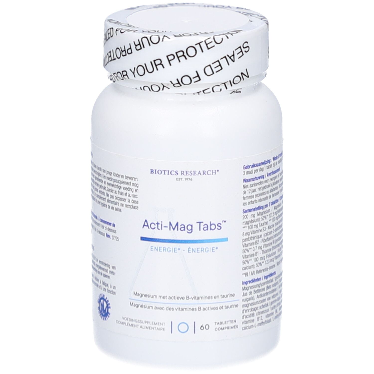 Biotics Research® Acti-Mag Tabs™ 60 St - Farmaline