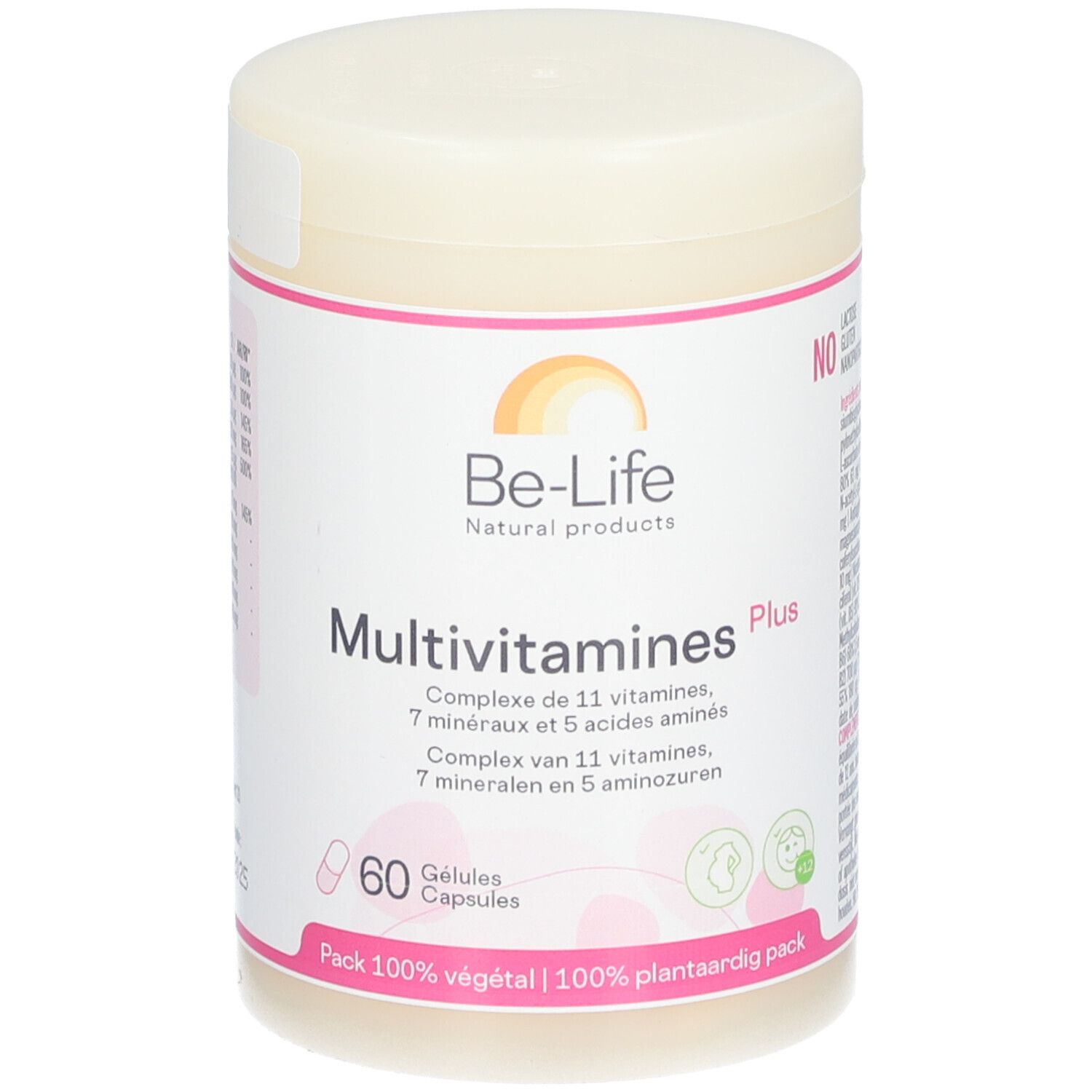 Be-Life Multivitamines Plus 60 St - Farmaline