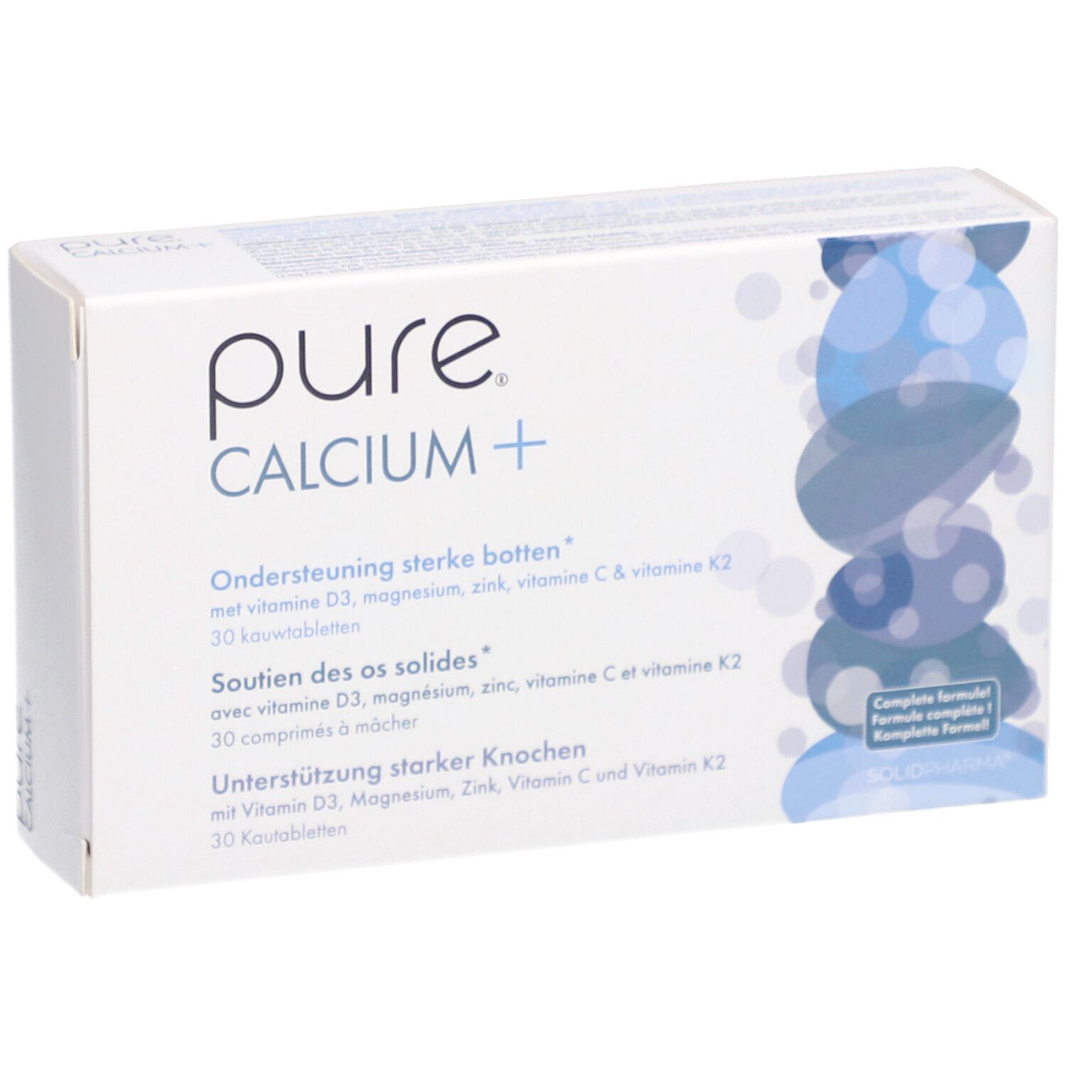 Pure Calcium + 30 St - farmaline.be