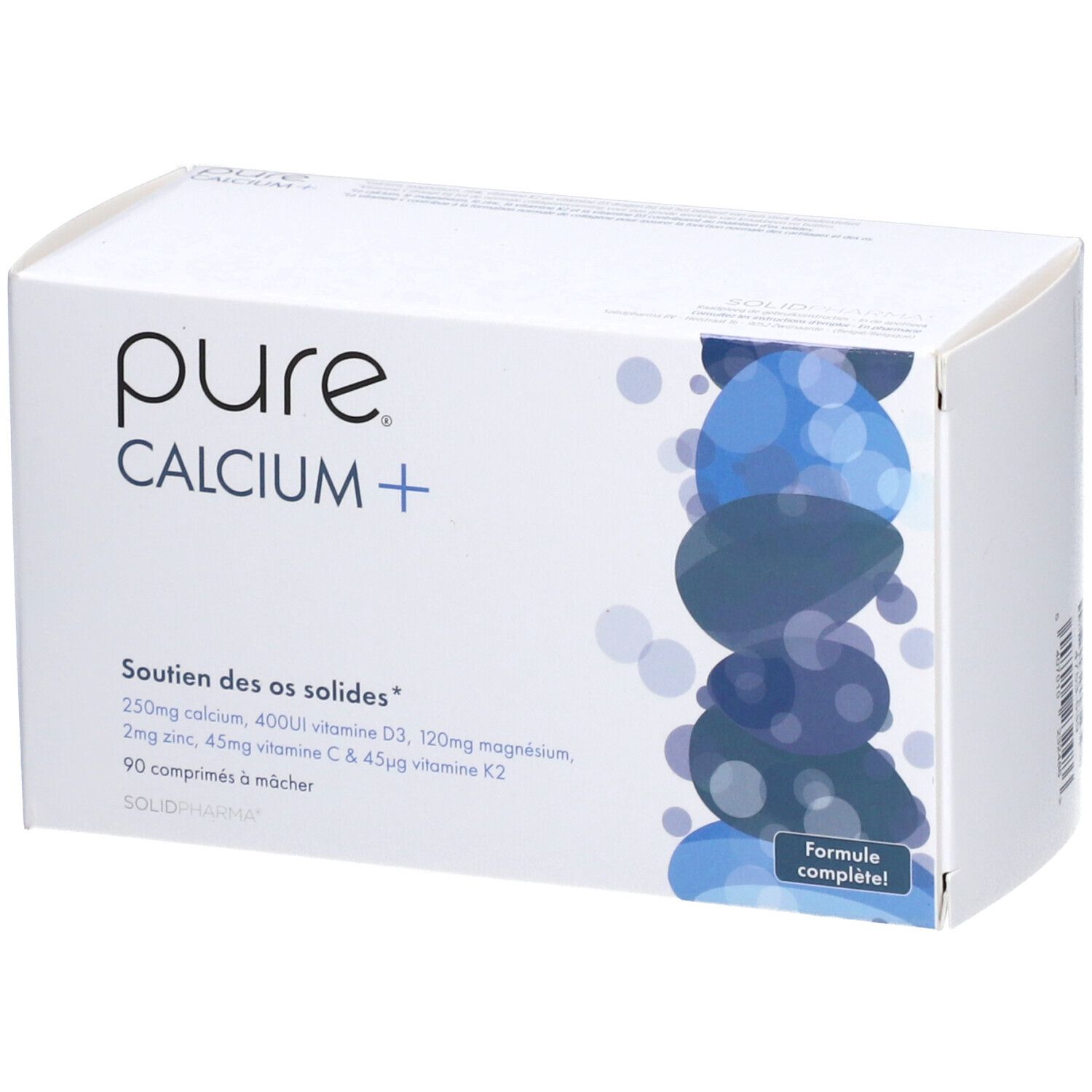 Pure Calcium + 90 St - farmaline.be