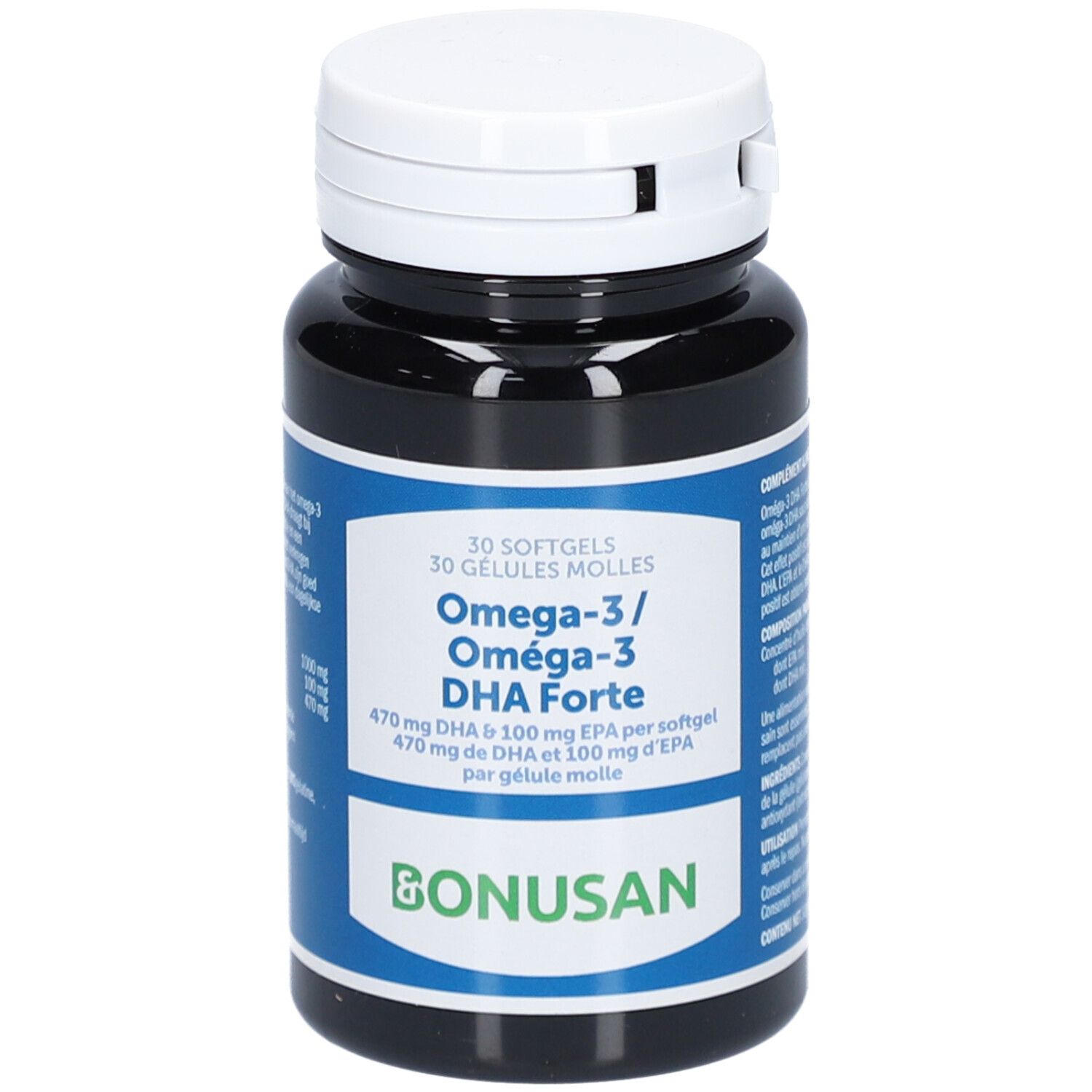 Bonusan Oméga-3 DHA Forte 30 pc(s) - Farmaline