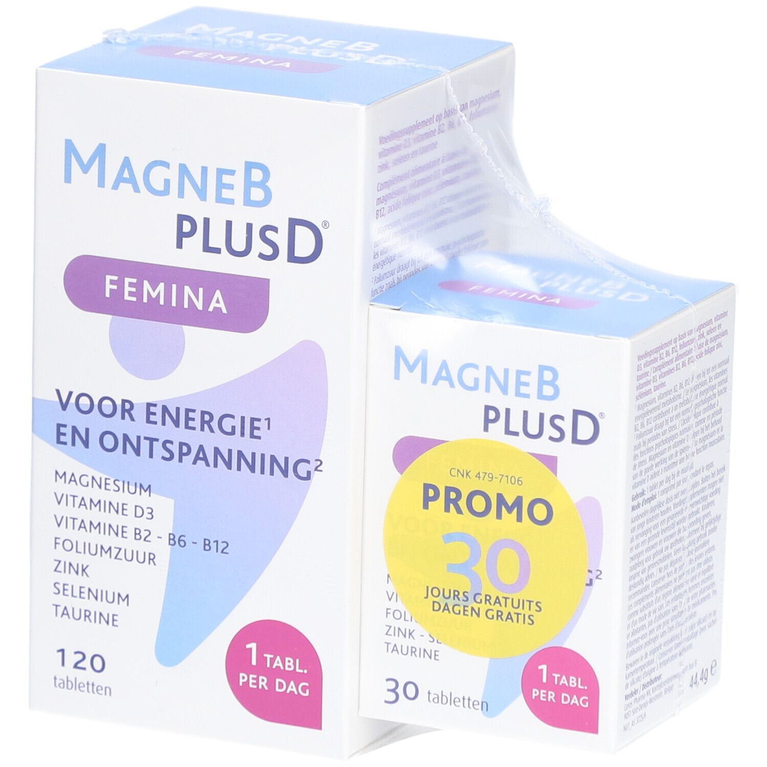 MagneBplusD® Femina 120+30 pc(s) - Farmaline