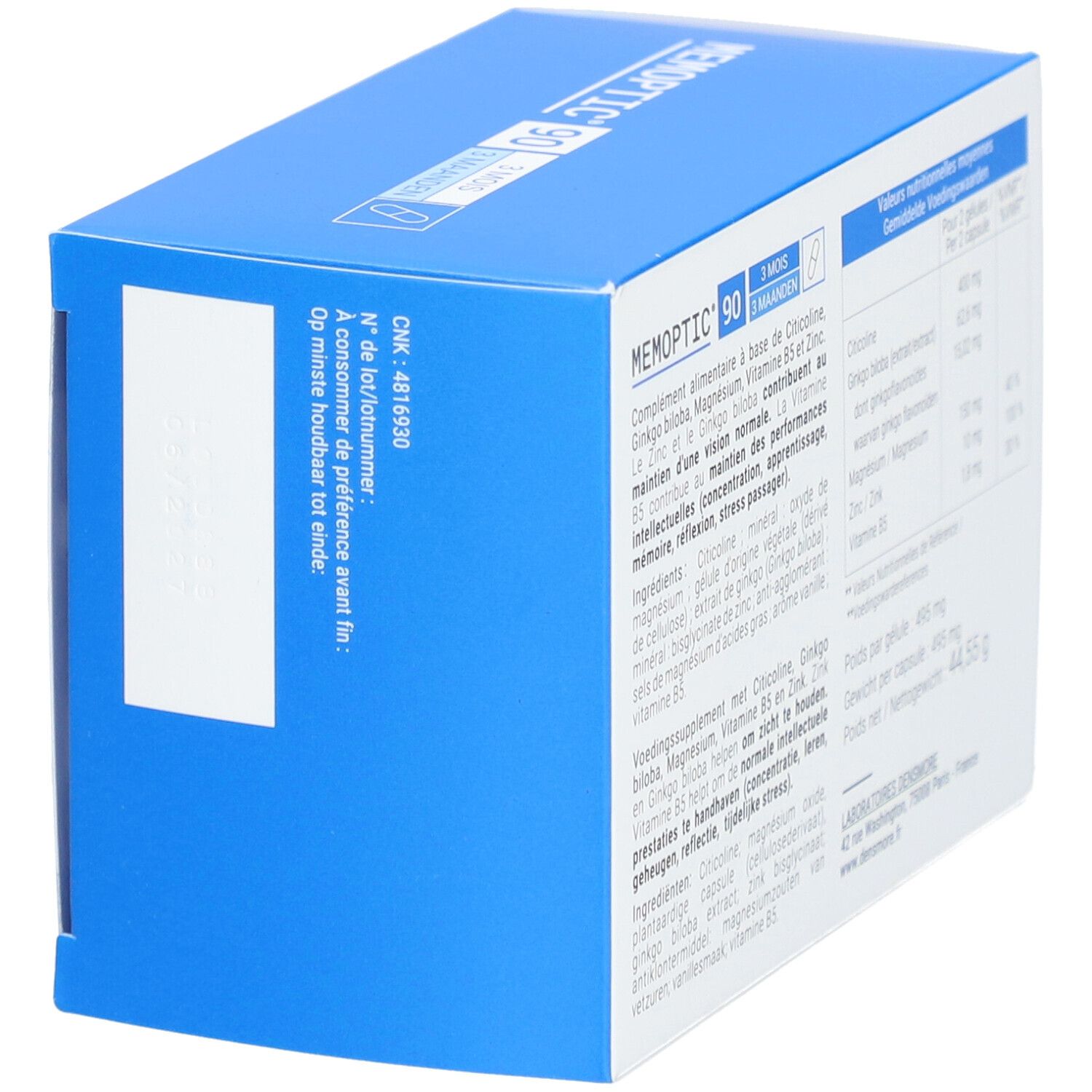 Memoptic® 90 Gezichtsvermogen 90 St - Farmaline