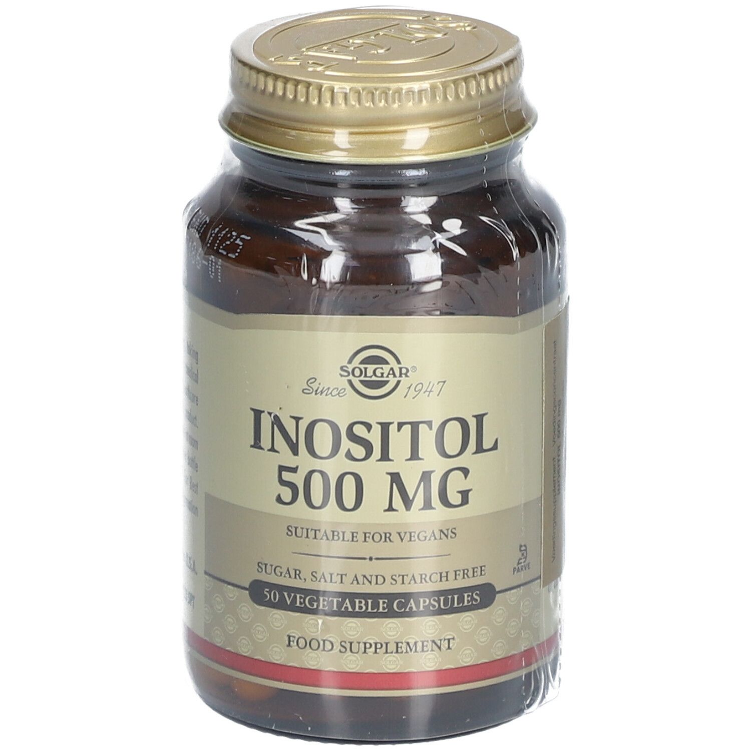 Solgar Inositol 500 mg 50 St - Farmaline