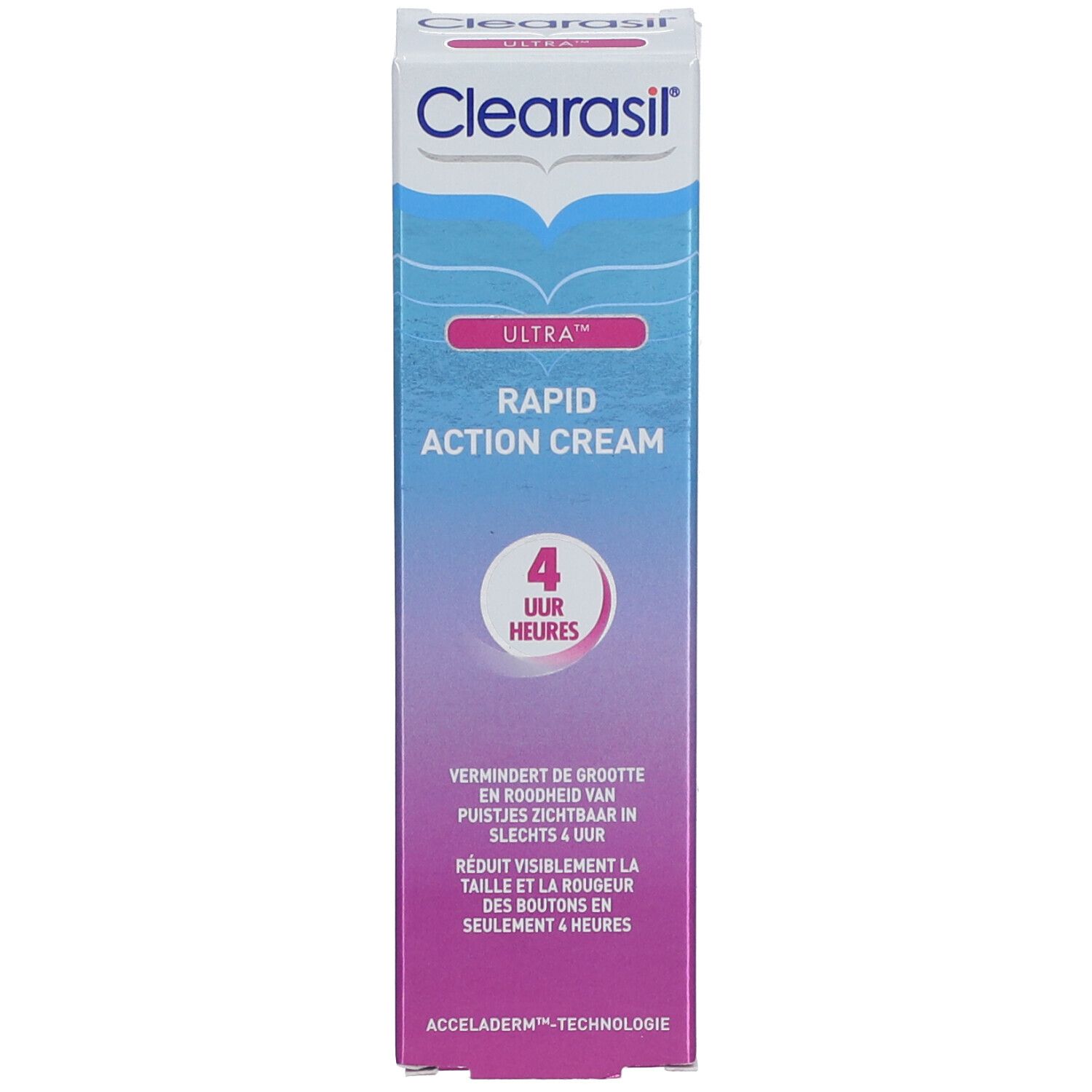 Clearasil Ultra Rapid Action Cream - Behandelingscreme 15 ml - Farmaline