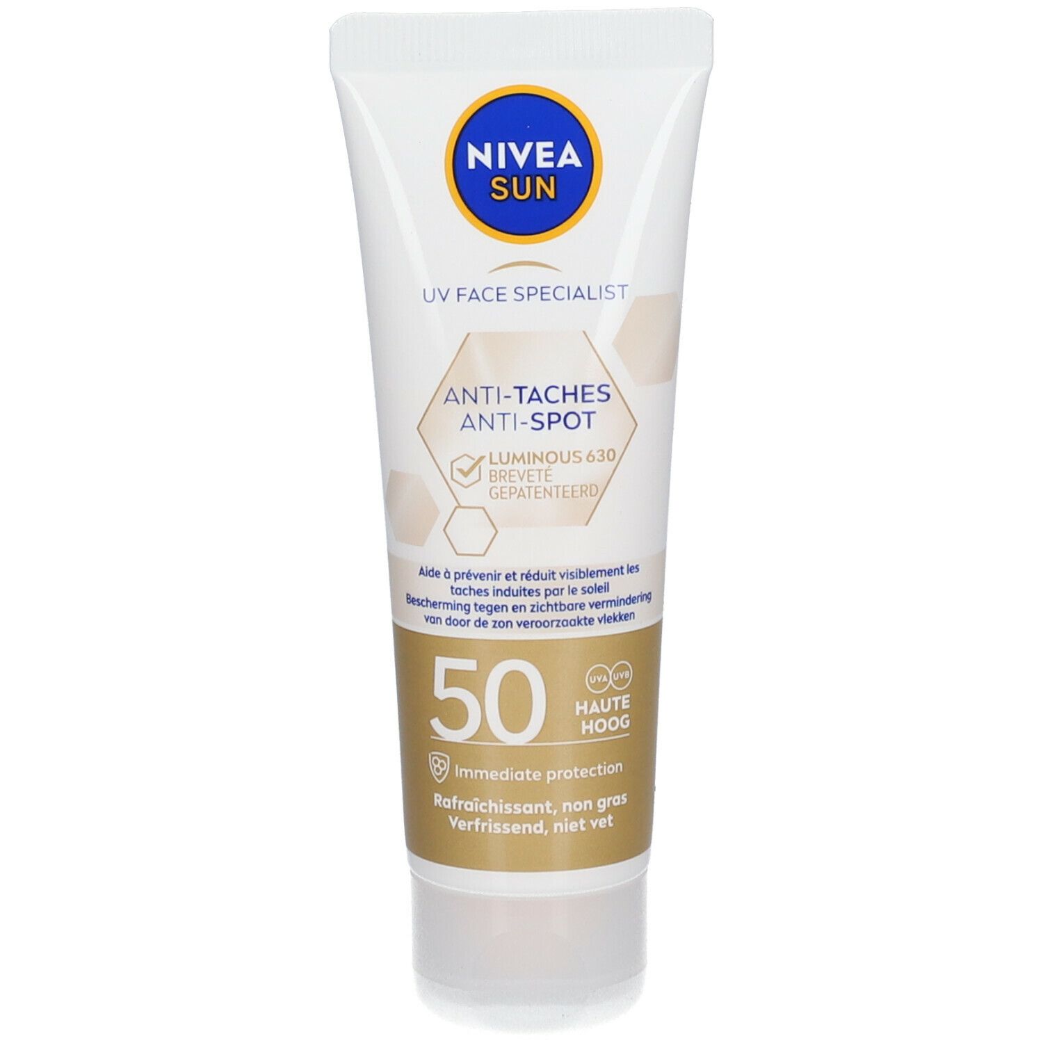 Nivea Sun Luminous 630 Anti-Spot Fluide SPF50 40 ml - Farmaline