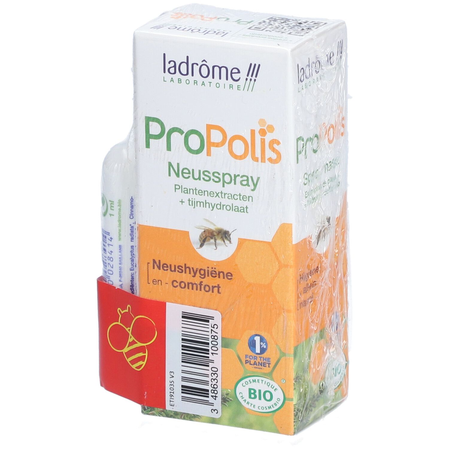 Ladrome Propolis Neusspray + Ladrome Propolis Neus'Stick GRATIS 1 St ...