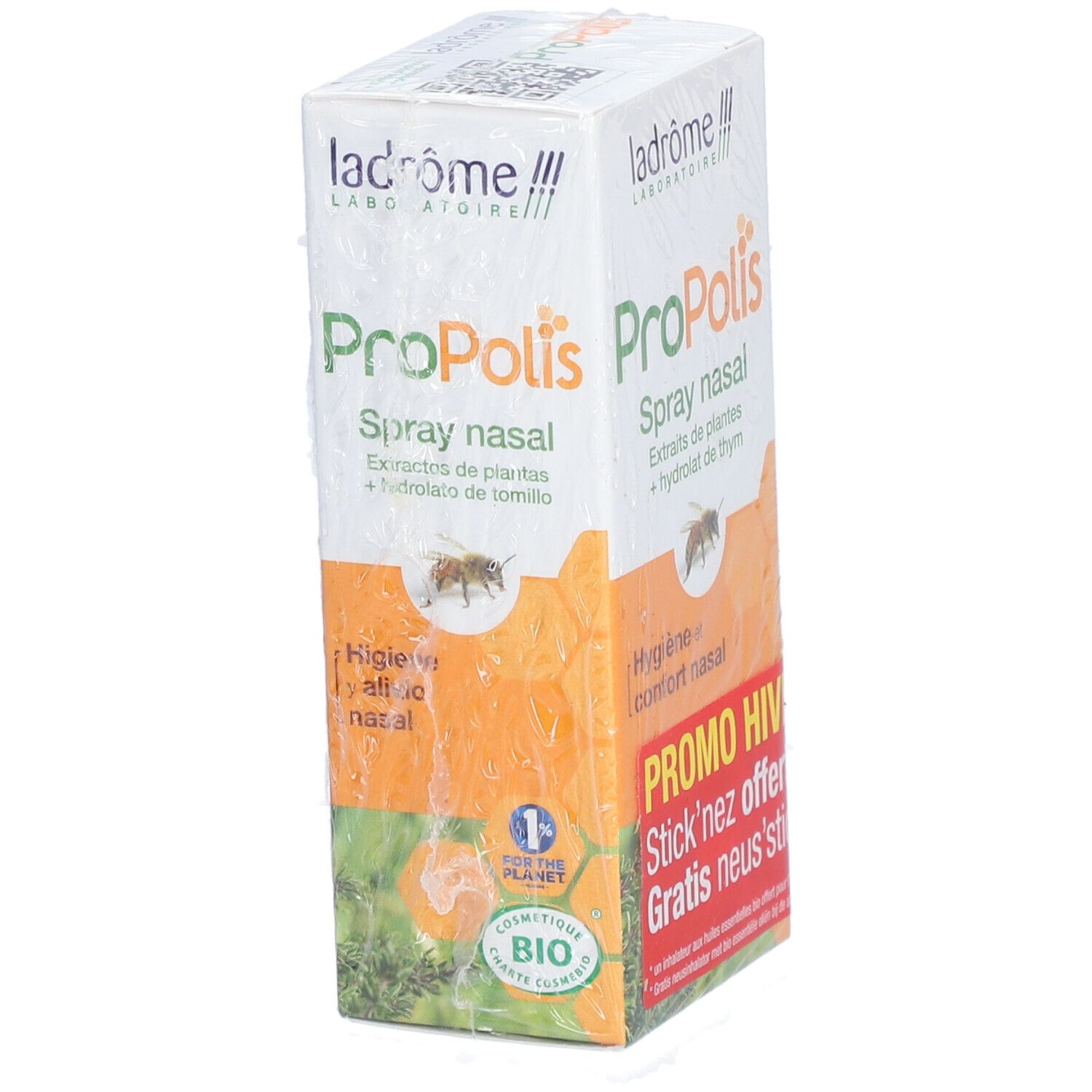 Ladrome Propolis Neusspray + Ladrome Propolis Neus'Stick GRATIS 1 St ...