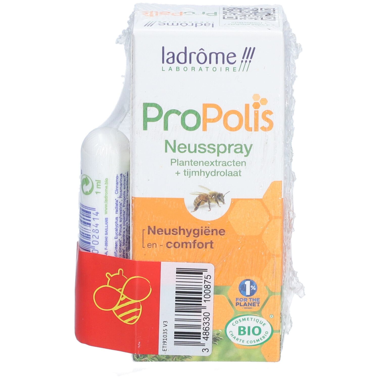 Ladrome Propolis Neusspray + Ladrome Propolis Neus'Stick GRATIS 1 St ...