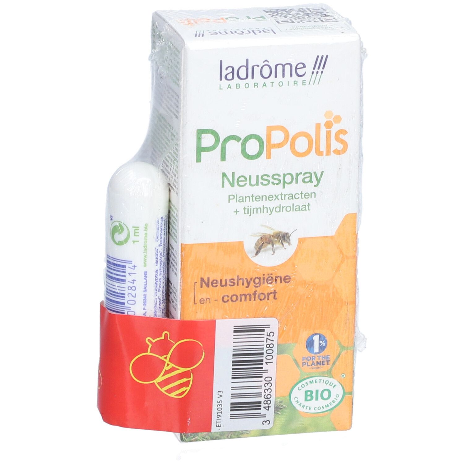 Ladrome Propolis Neusspray + Ladrome Propolis Neus'Stick GRATIS 1 St ...