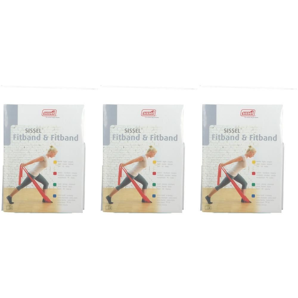 Sissel Fitband 2M X-Strong Blauw + Clip 3x1 St - Farmaline