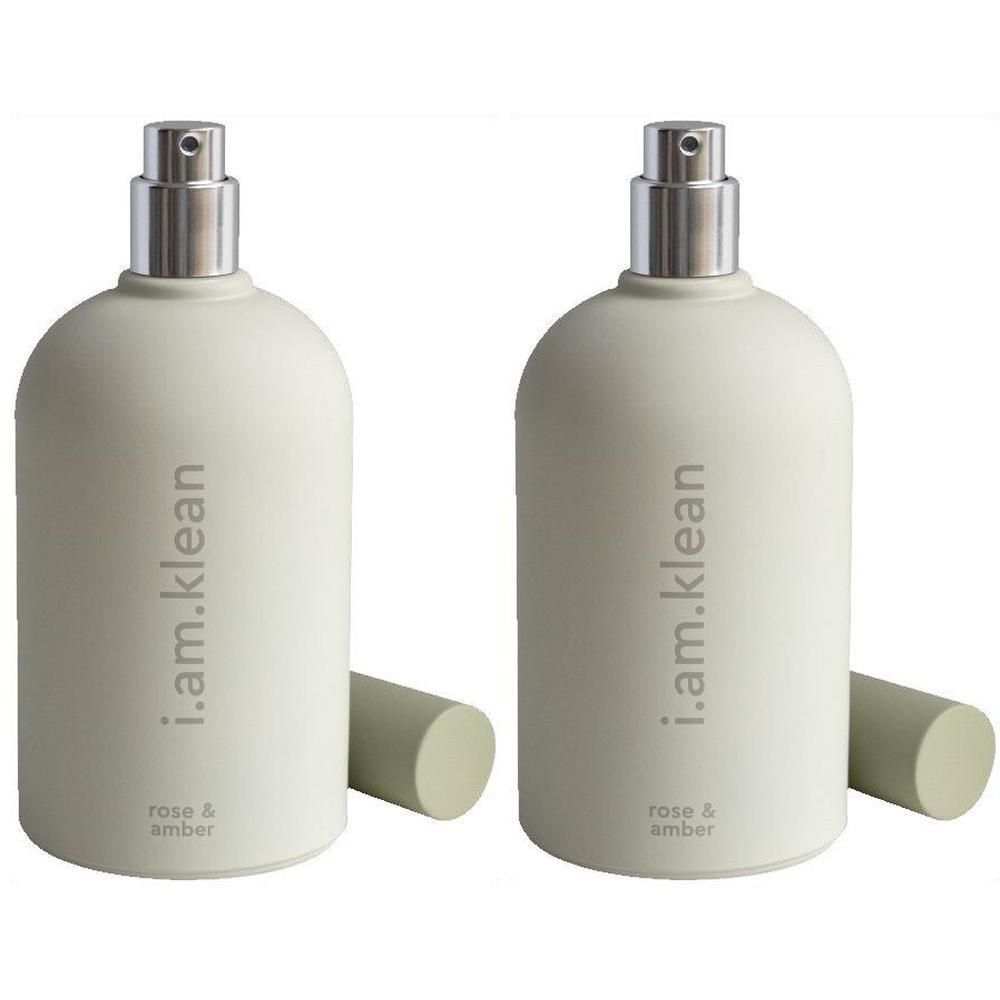 i.am.klean Rose & Ambre Spray d'ambiance 2x100 ml - Farmaline