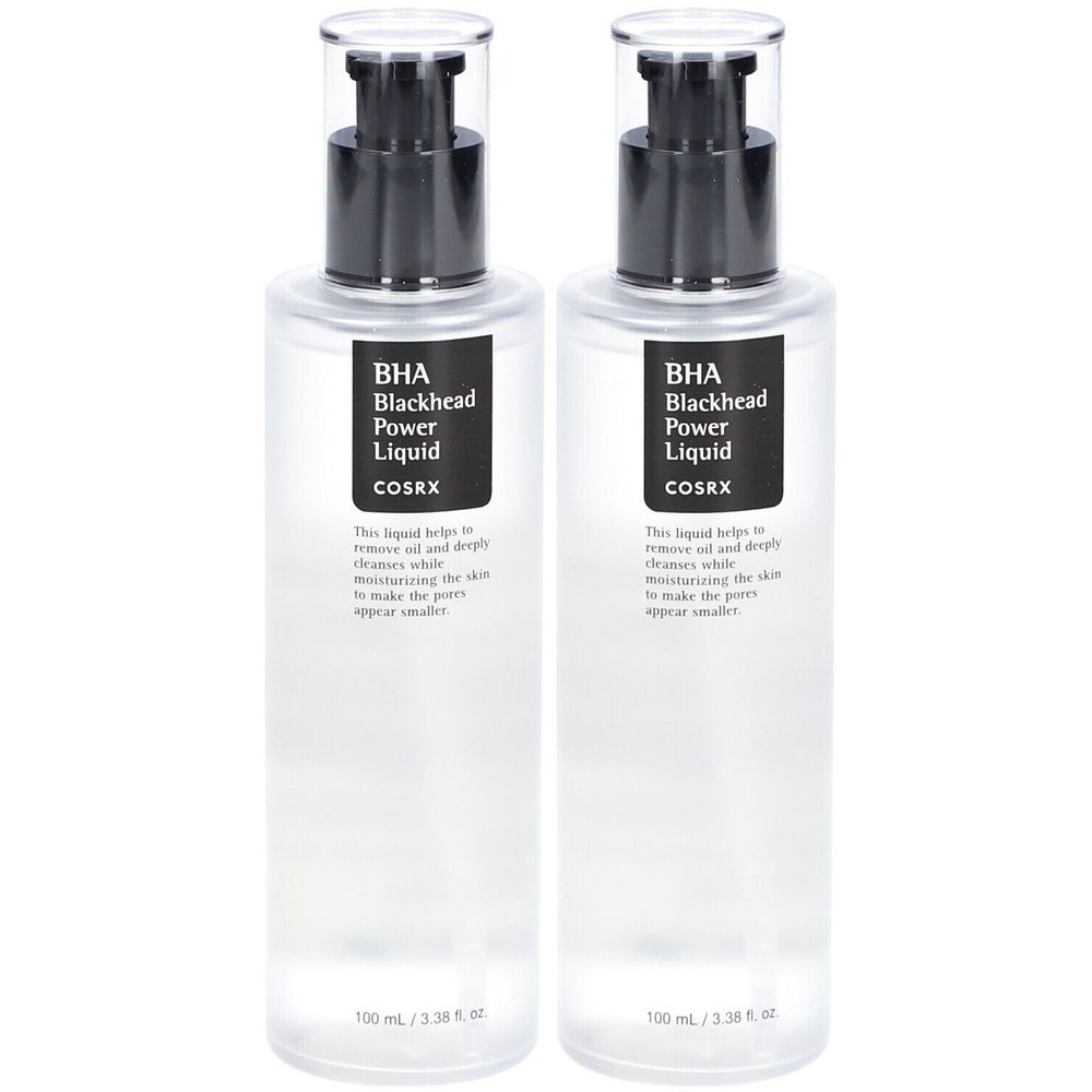 COSRX - BHA Blackhead Power Liquid - Fluide anti-points noirs 2x100 ml - Farmaline