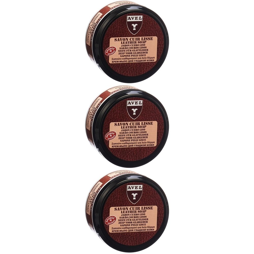 AVEL Savon Cuir Lisse x3 3x200 ml - Farmaline