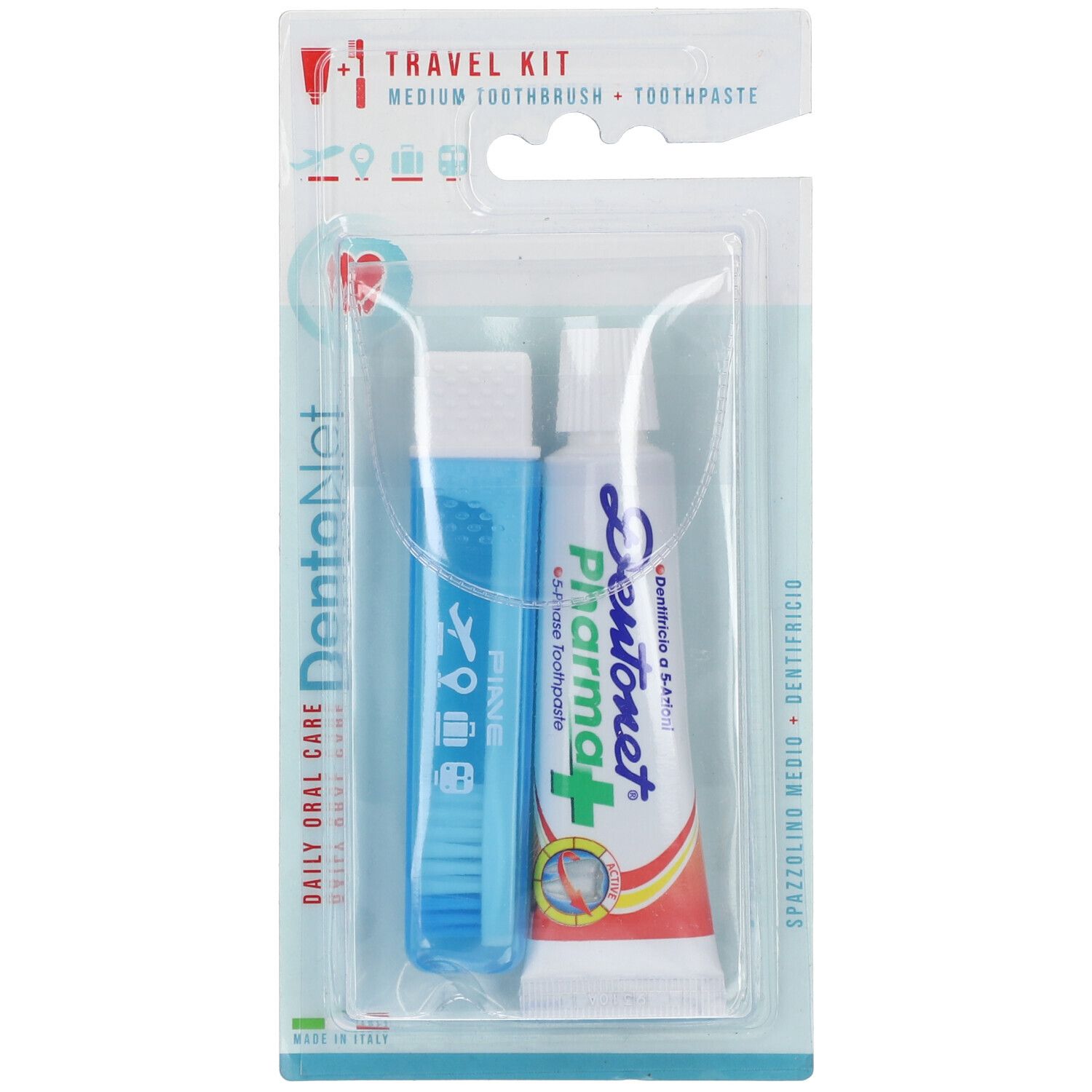 Dentonet Set de voyage pour brosse à dents 1 pc(s) - Farmaline